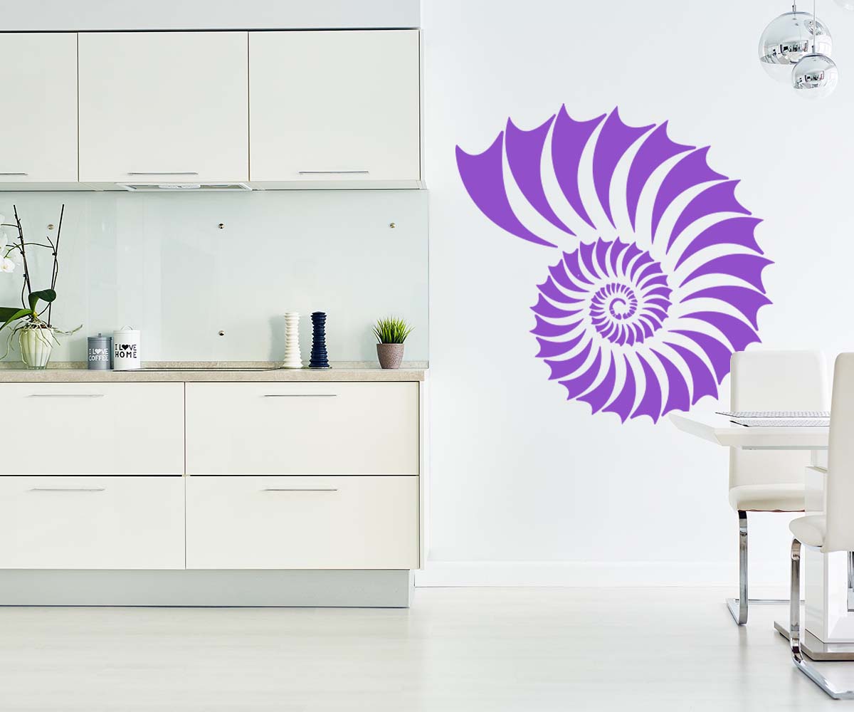 Sea Shell Stencil - Art and Wall Stencil - Stencil Giant