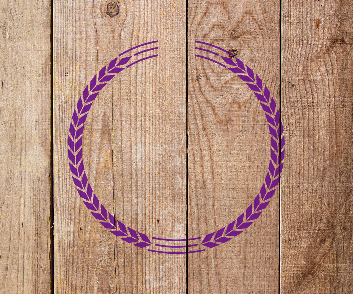 Circle Design Stencil - Art and Wall Stencil - Stencil Giant