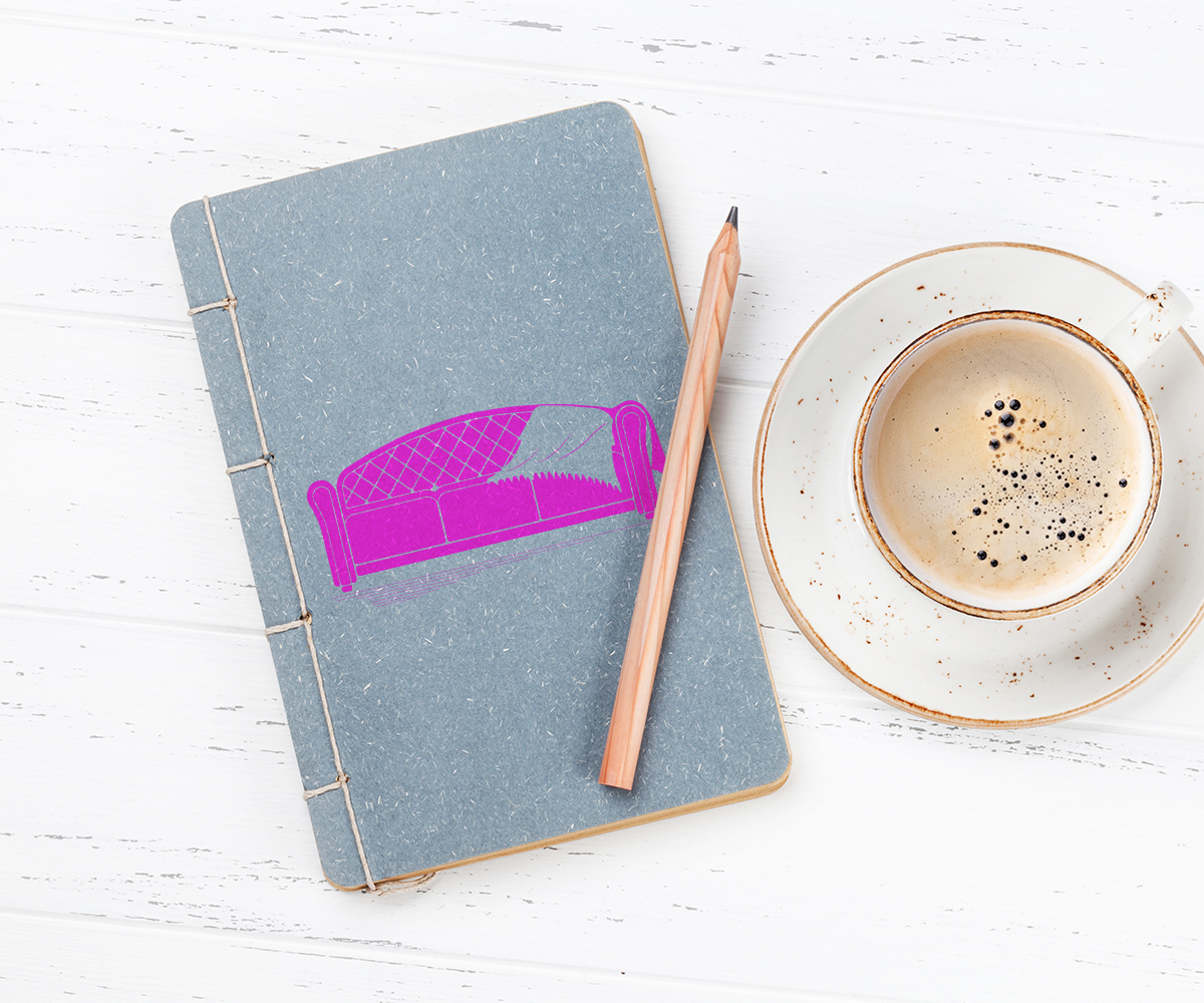 Couch Sofa Stencil - Art and Wall Stencil - Stencil Giant