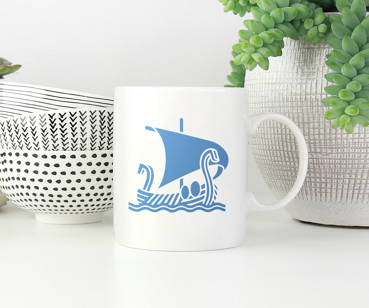 Viking Ship Stencil - Art and Wall Stencil - Stencil Giant