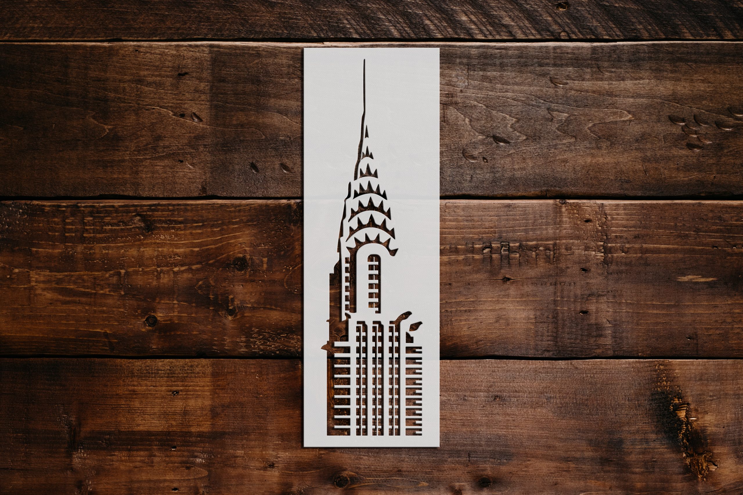 Chrysler Building Stencil - Art and Wall Stencil - Stencil Giant
