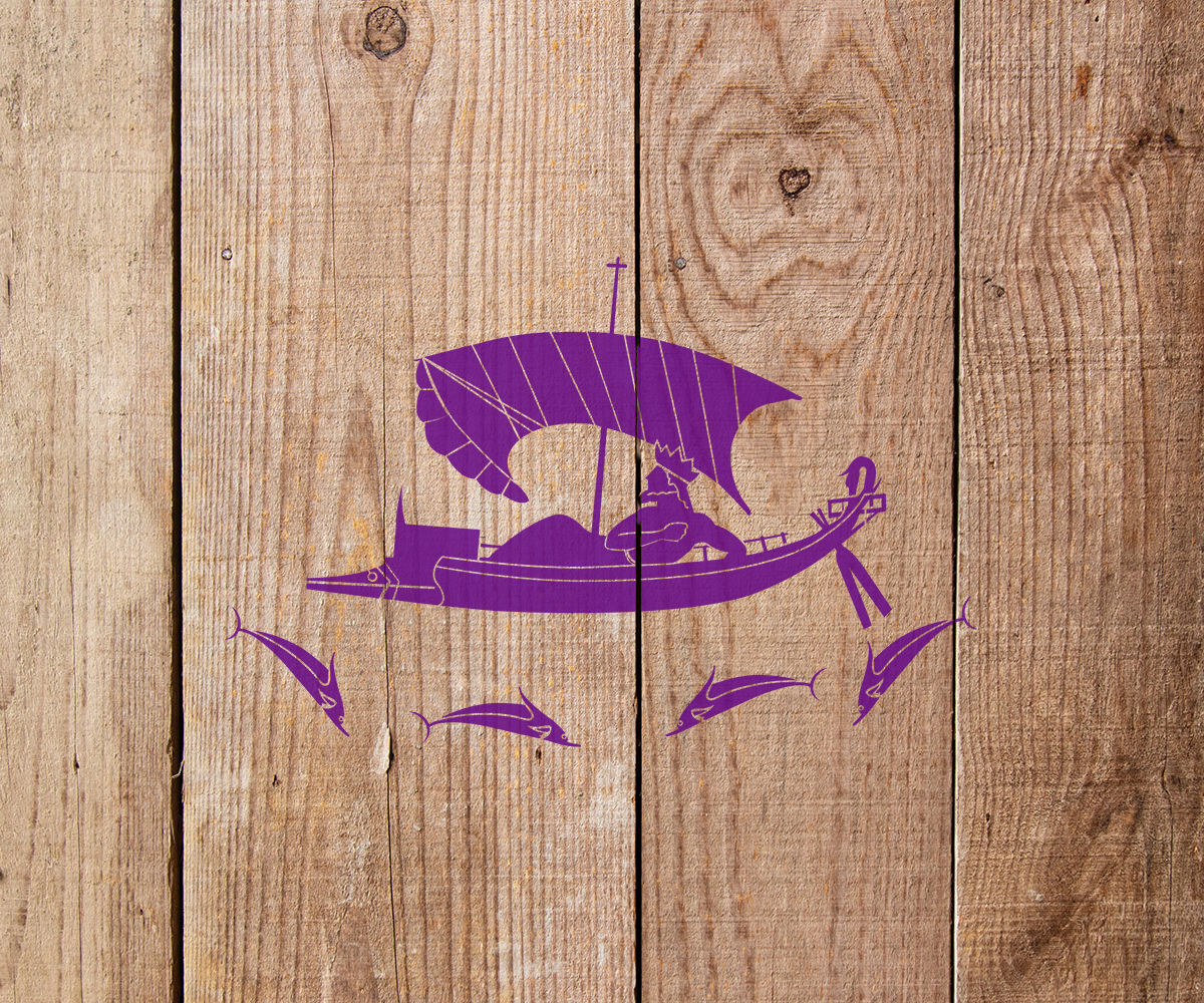 Viking and Ship Stencil - Art and Wall Stencil - Stencil Giant