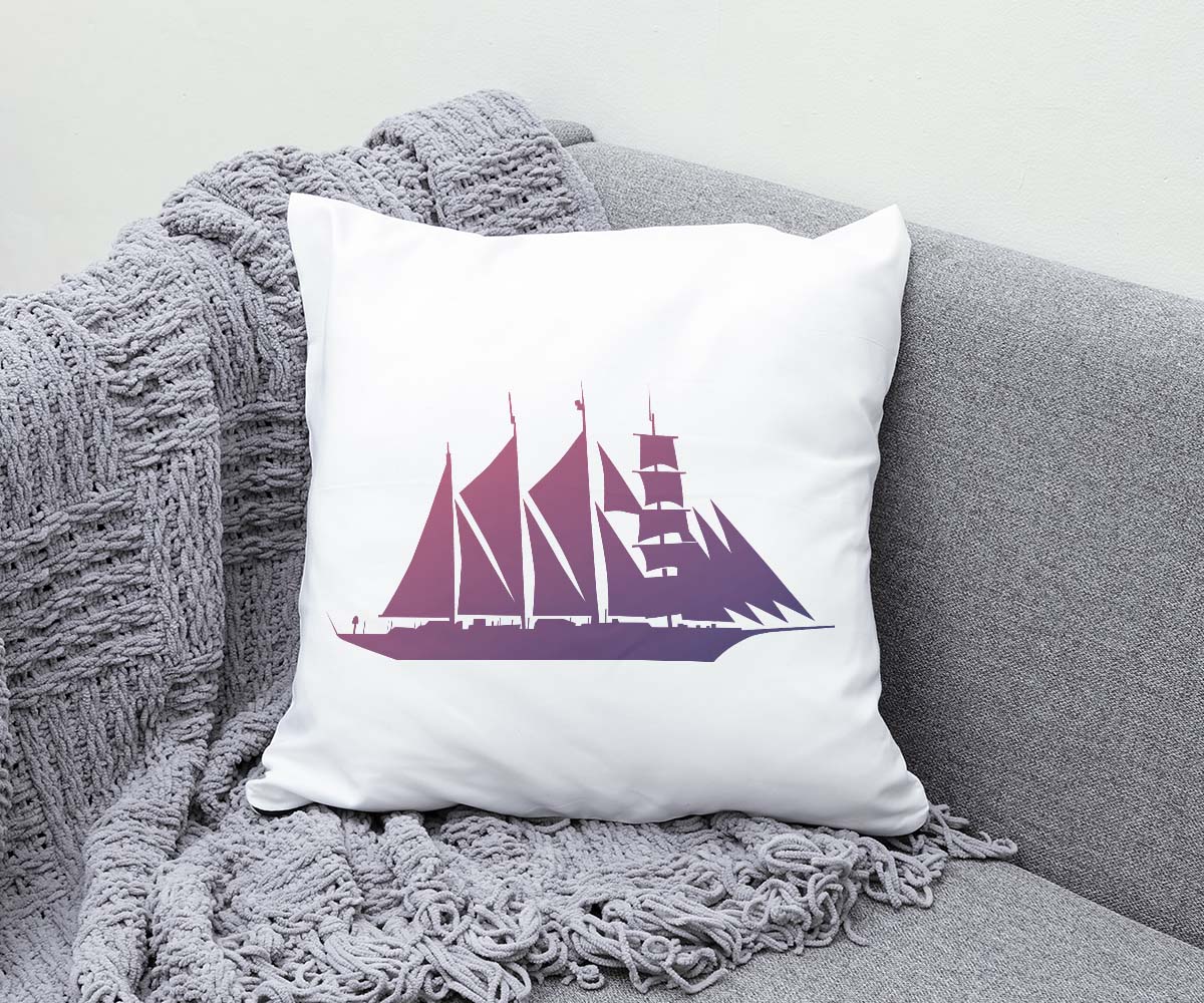 Sailing Ship Stencil - Art and Wall Stencil - Stencil Giant