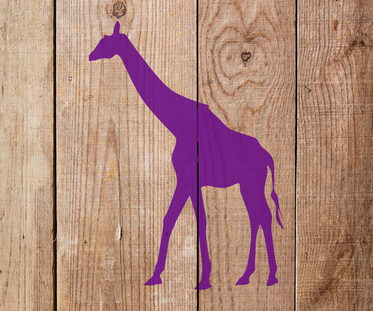 Giraffe Stencil - Art and Wall Stencil - Stencil Giant
