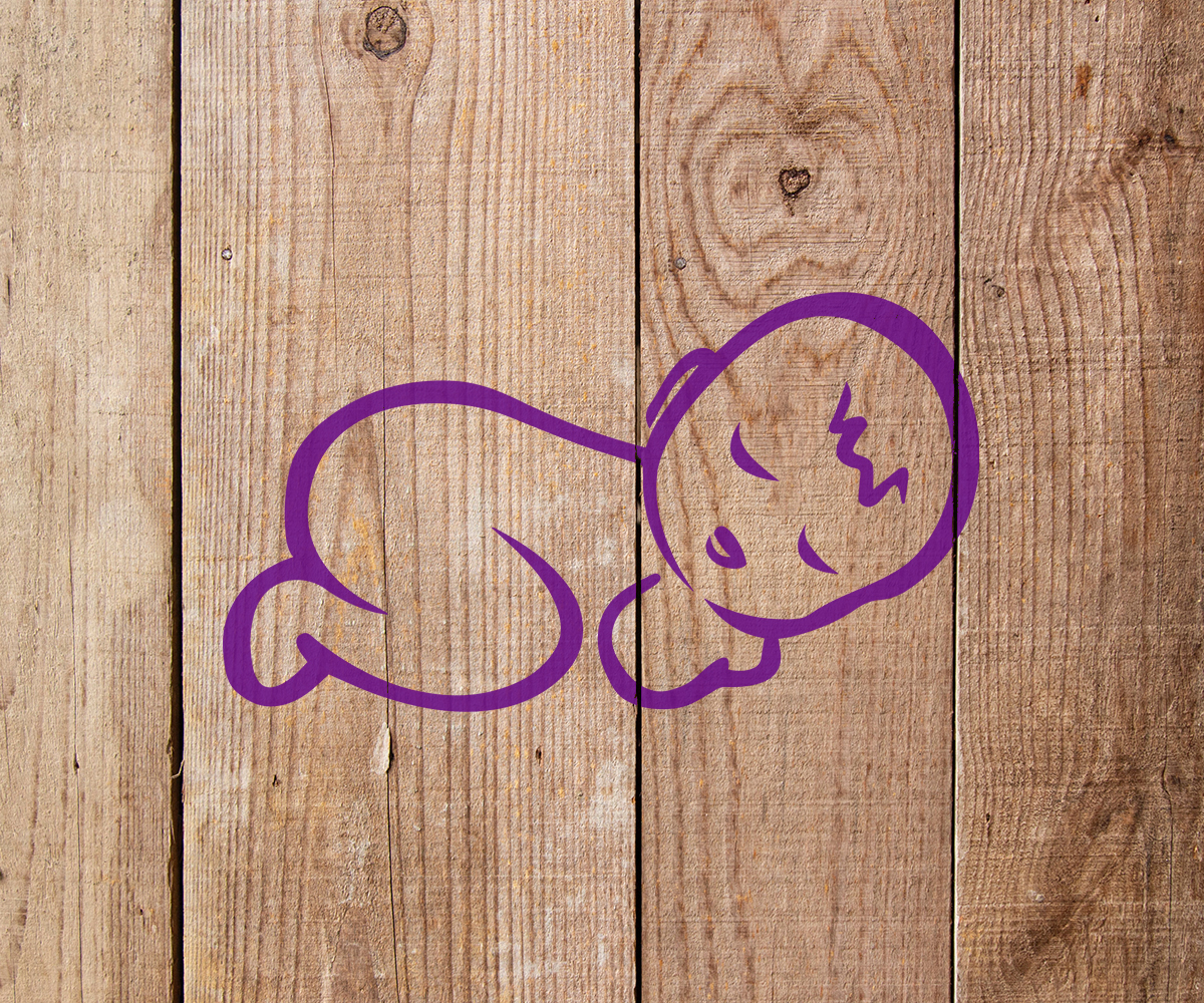 Baby Stencil - Art and Wall Stencil - Stencil Giant