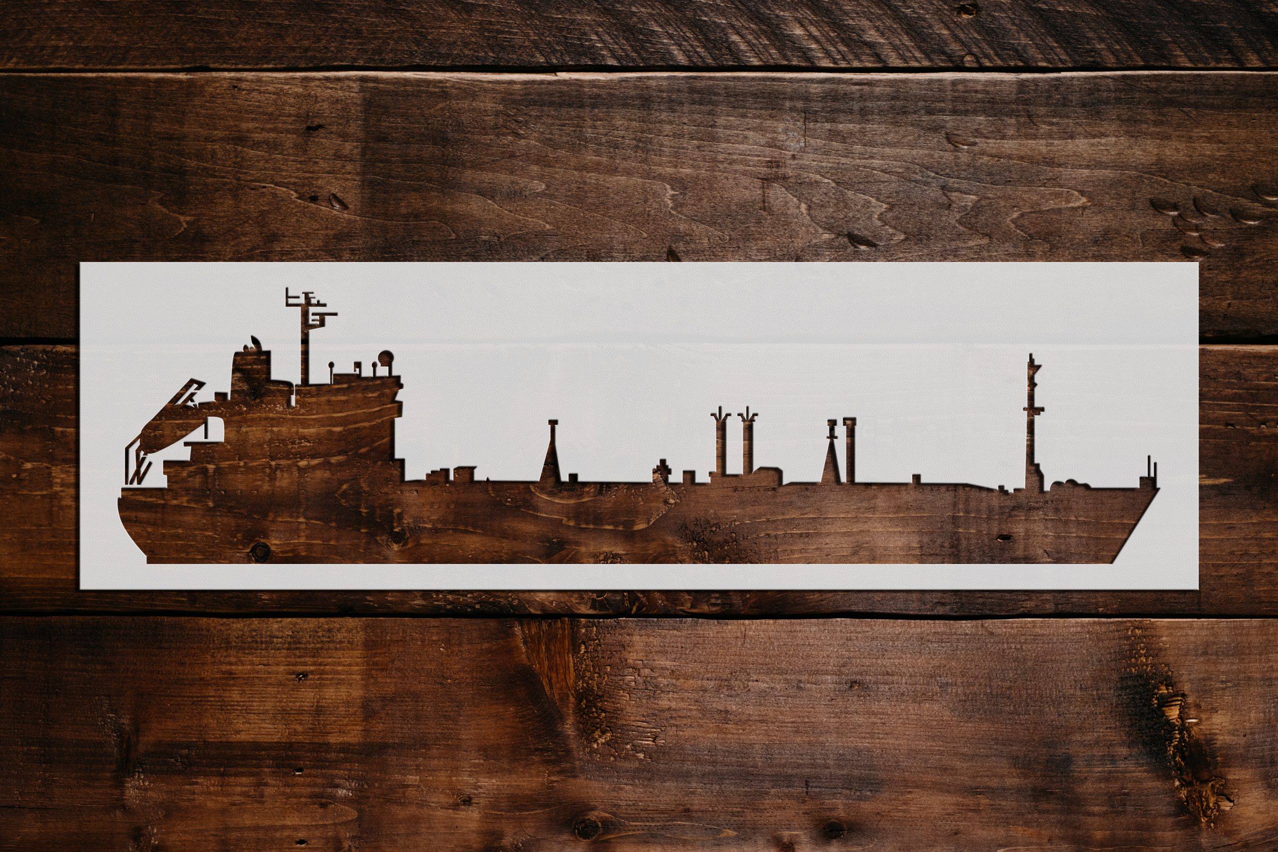 Ship Stencil - Art and Wall Stencil - Stencil Giant