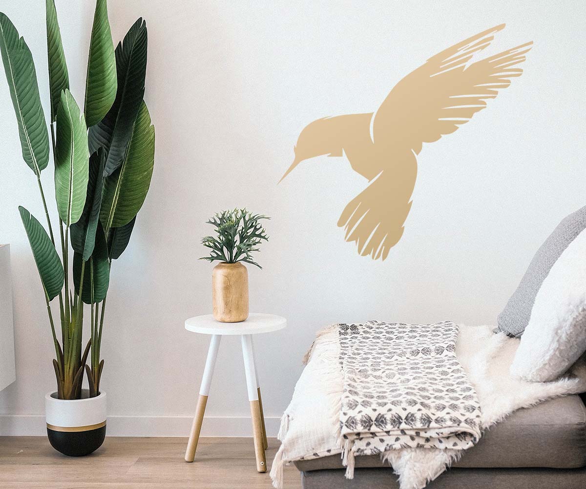Humming Bird Stencil - Art and Wall Stencil - Stencil Giant