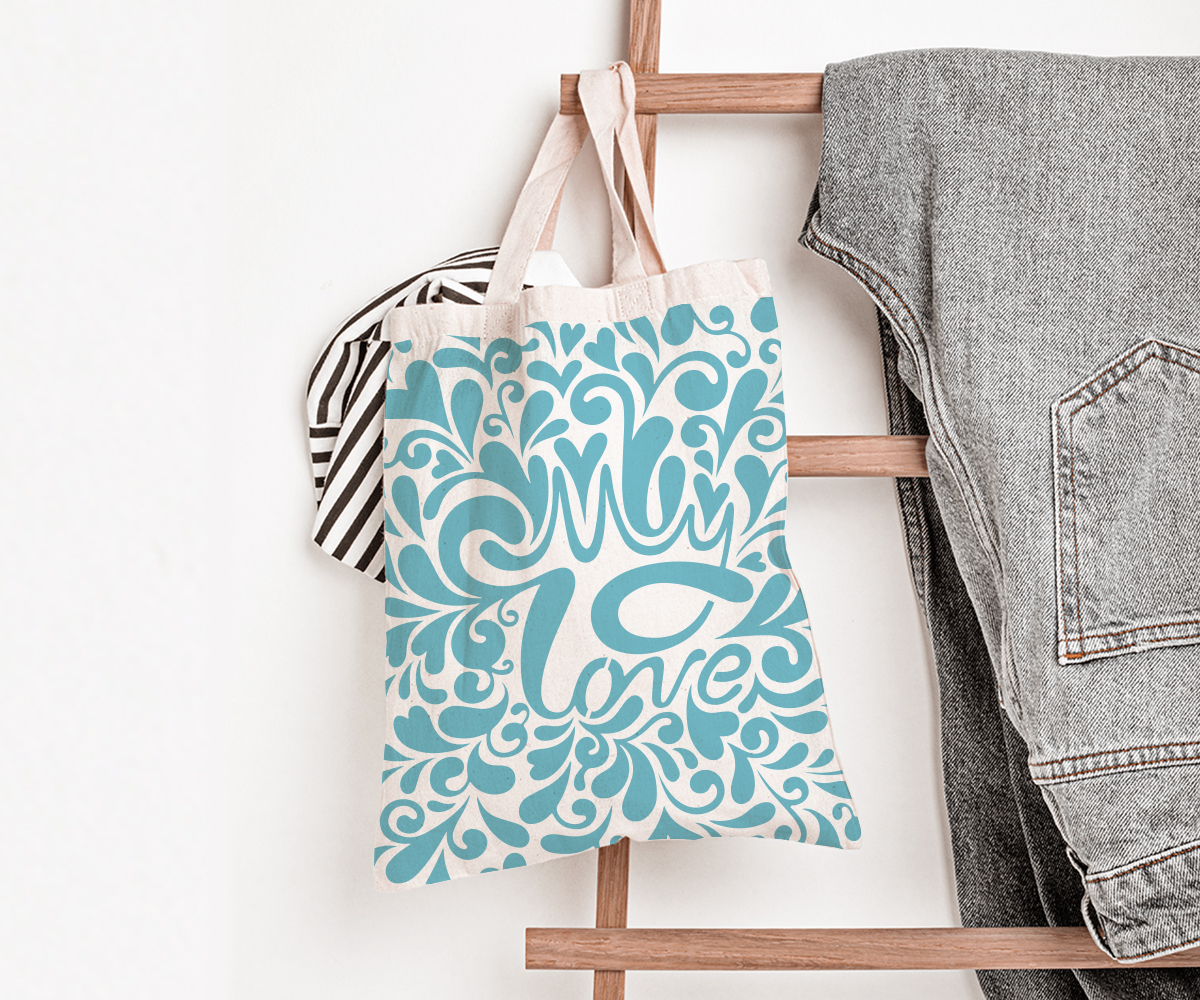 My Love Design Stencil - Art and Wall Stencil - Stencil Giant