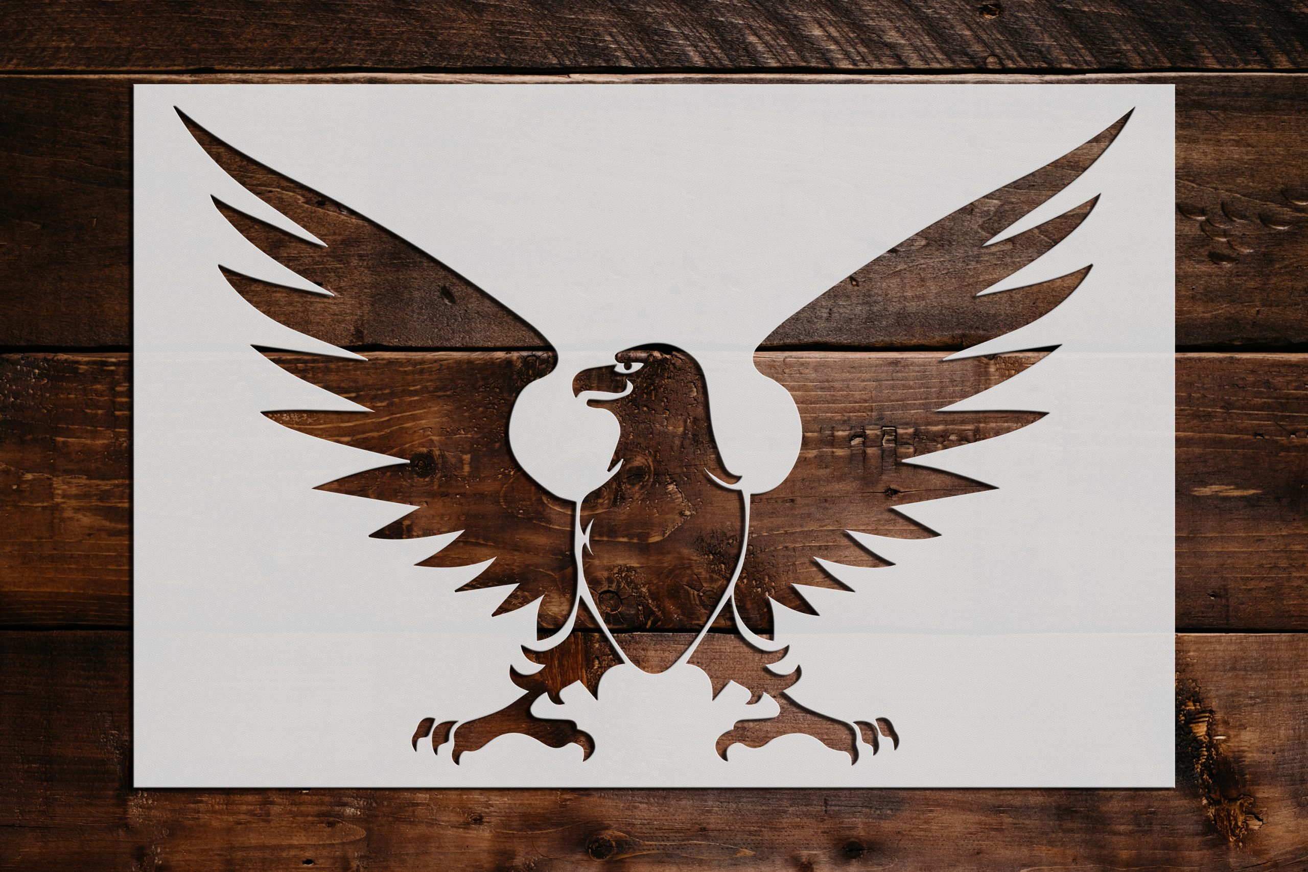 Falcon Stencil - Art and Wall Stencil - Stencil Giant
