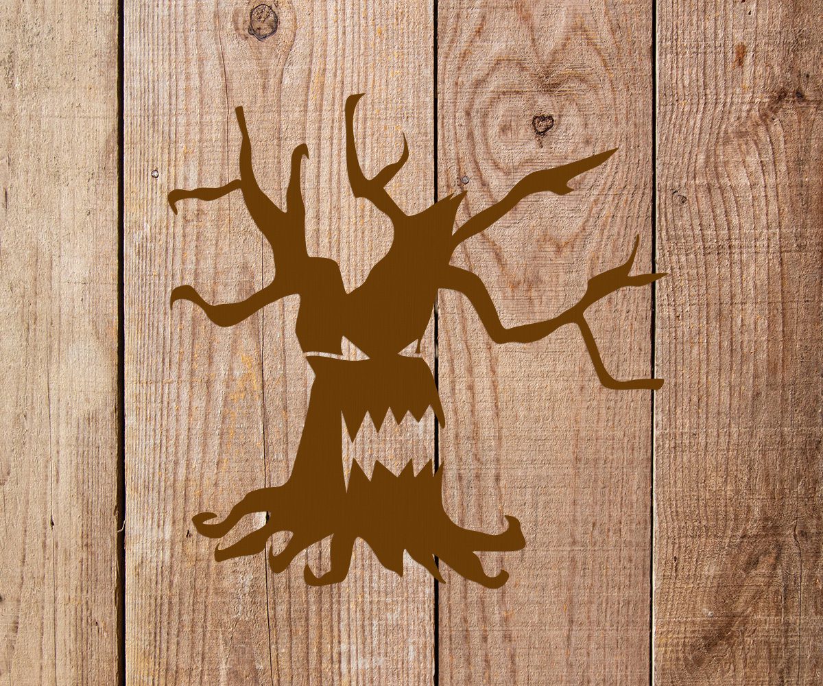 Dead Tree Stencil - Art and Wall Stencil - Stencil Giant