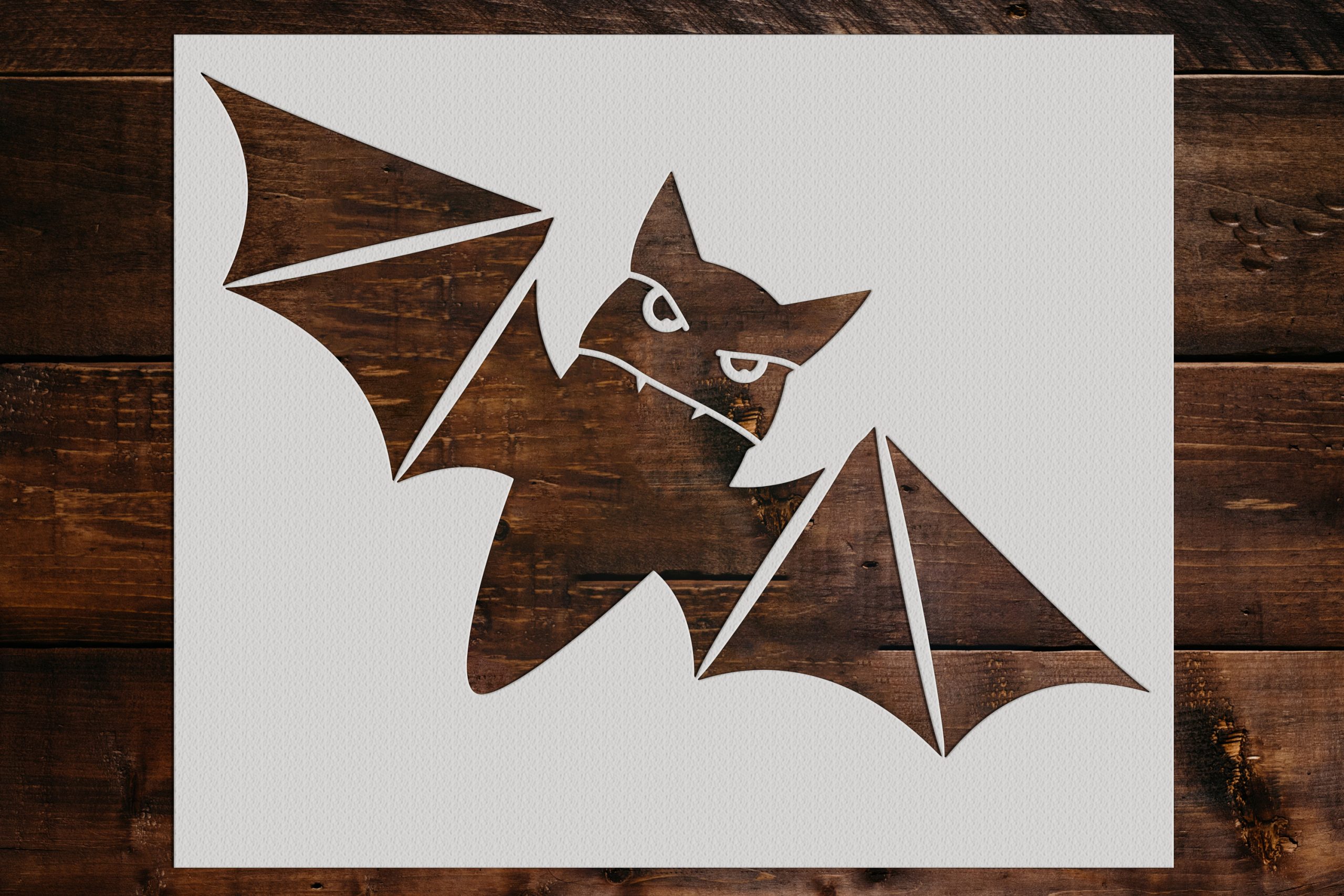 Bat Stencil - Art and Wall Stencil - Stencil Giant