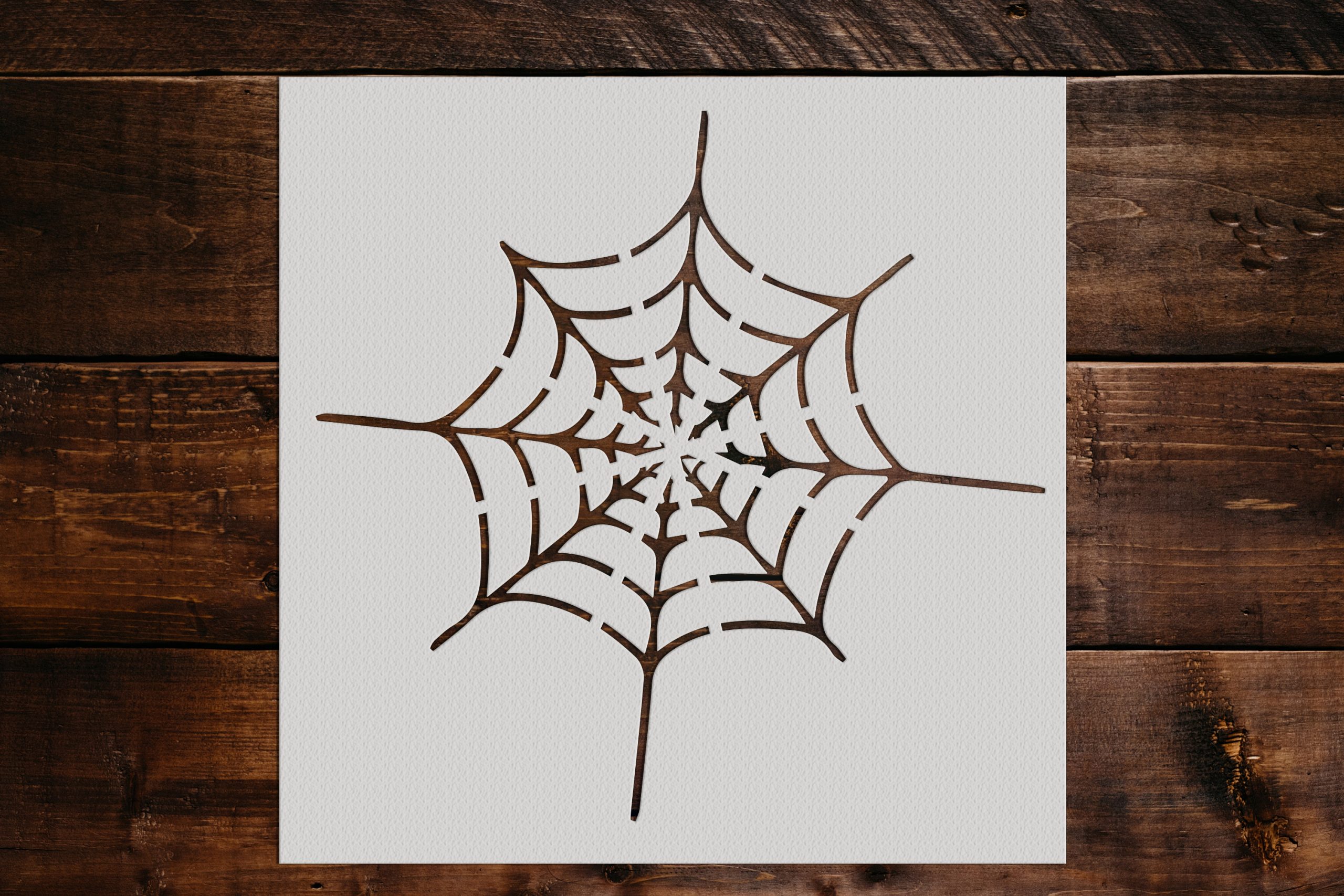Spider Web Stencil - Art and Wall Stencil - Stencil Giant