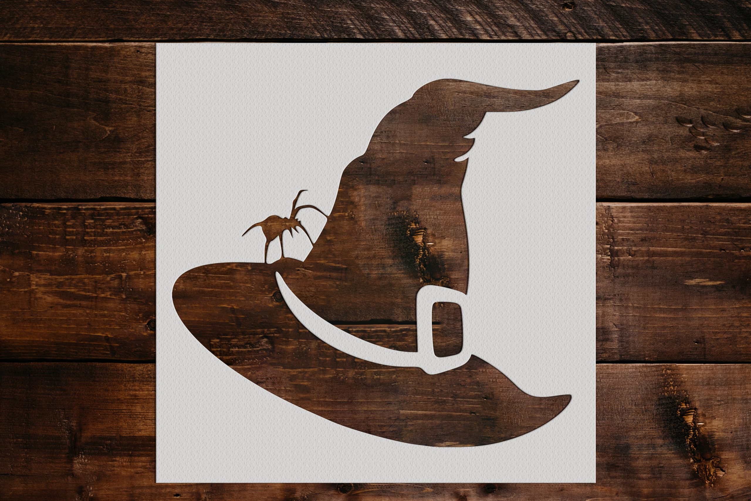 Witches Hat Stencil - Art and Wall Stencil - Stencil Giant