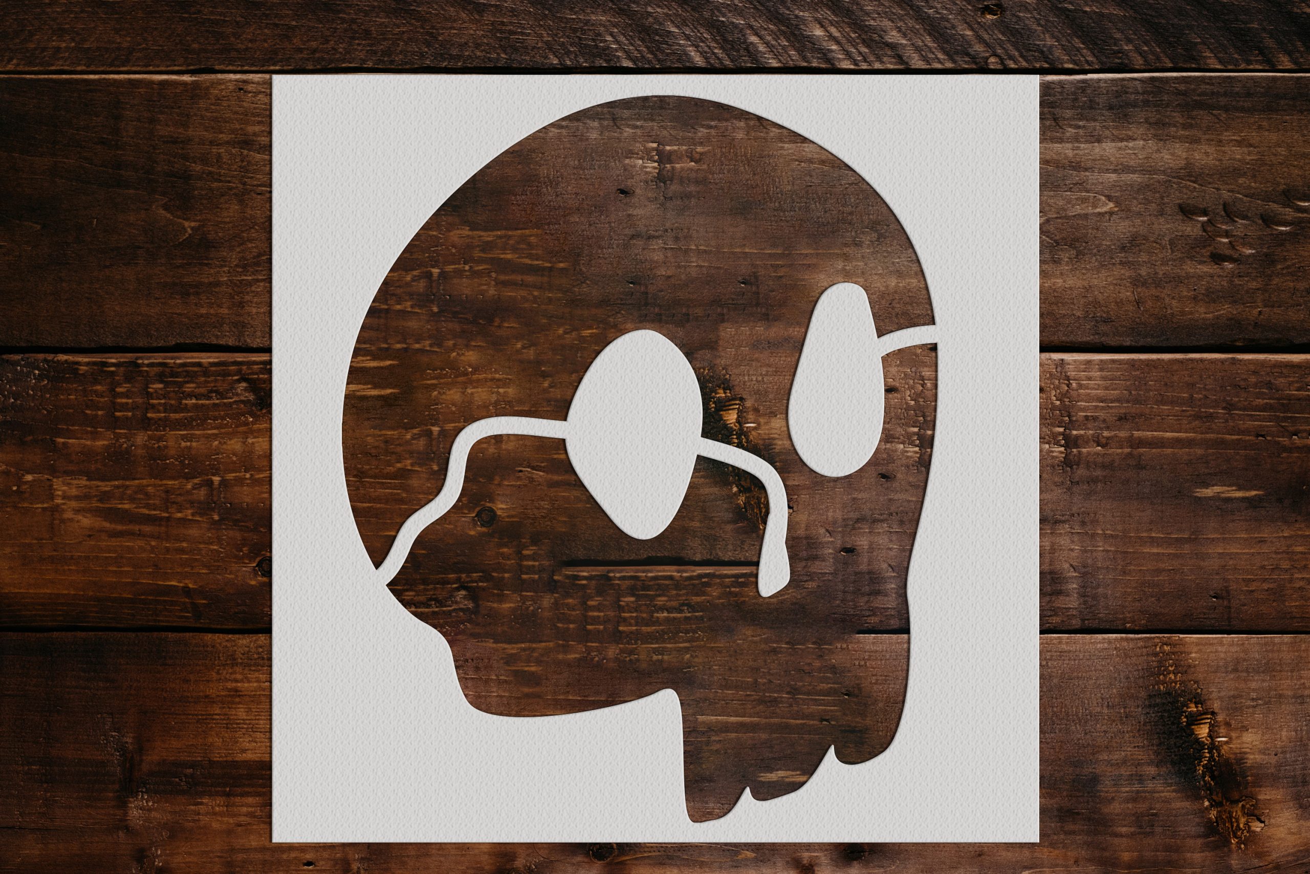 Skull Stencil - Art and Wall Stencil - Stencil Giant