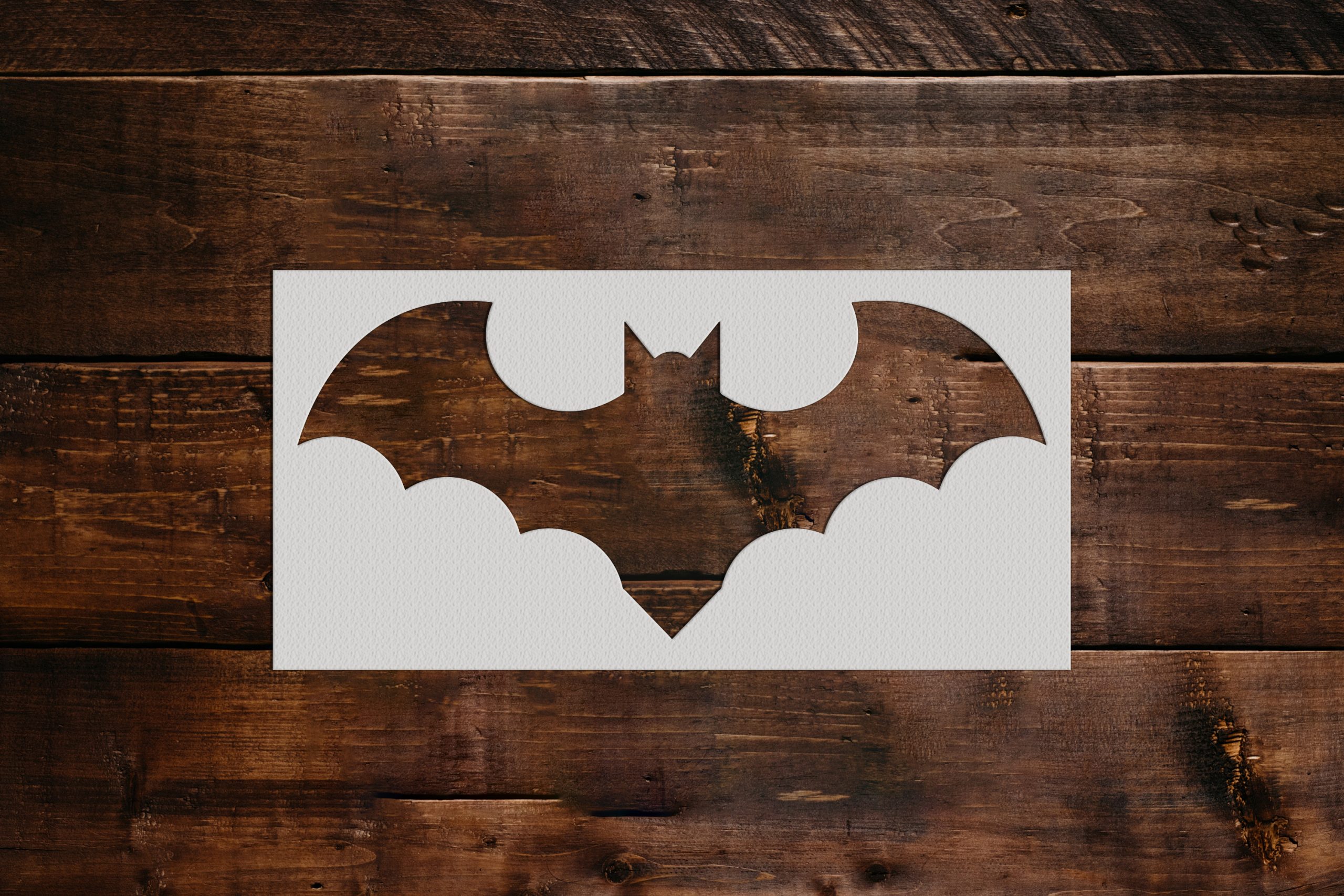 Bat Stencil - Art and Wall Stencil - Stencil Giant