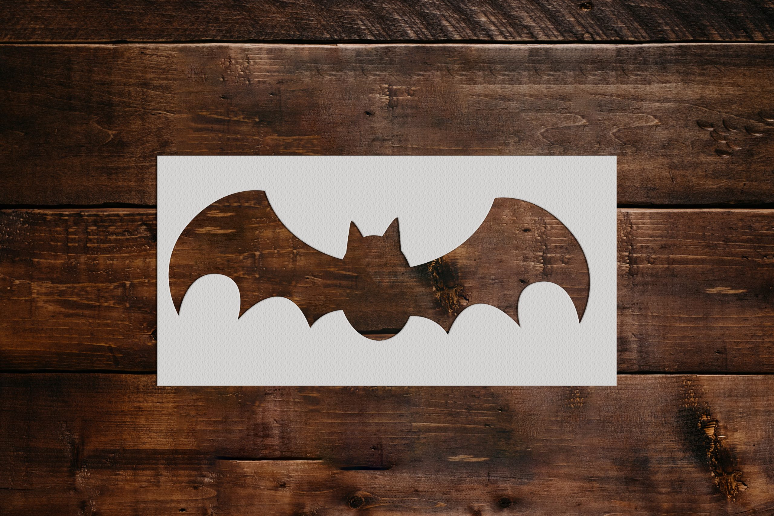 Bat Stencil - Art and Wall Stencil - Stencil Giant