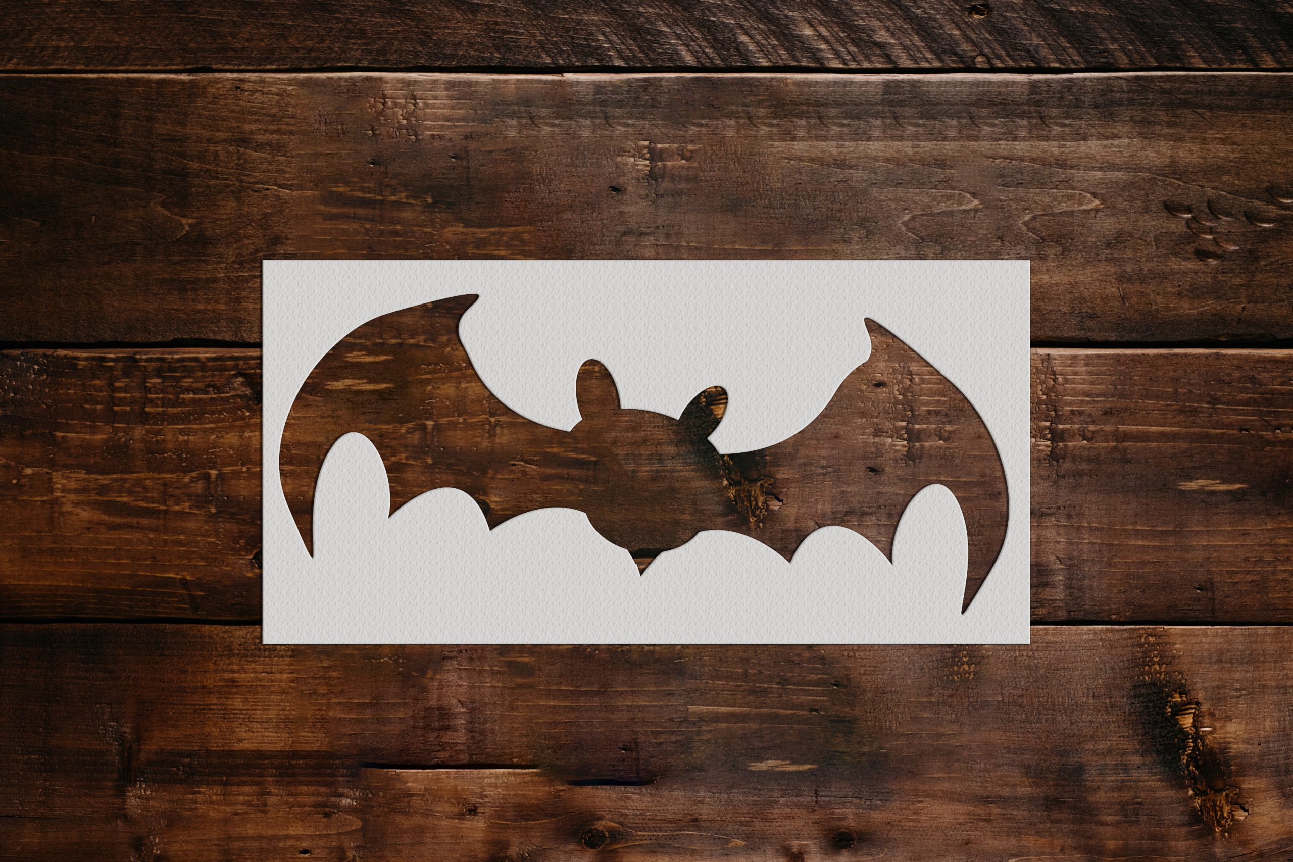 Bat Stencil - Art and Wall Stencil - Stencil Giant