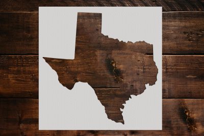Texas State Stencil - Art and Wall Stencil - Stencil Giant