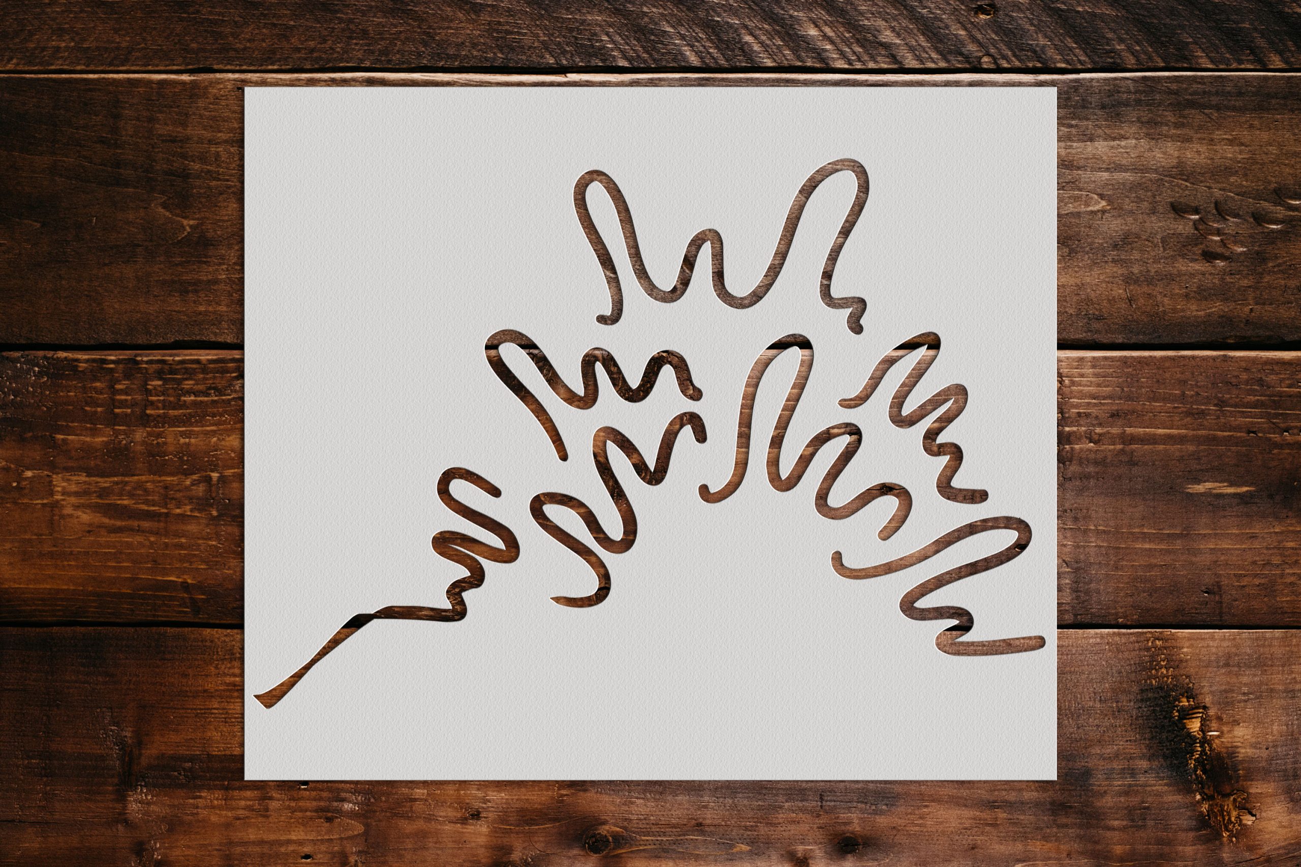 Water Splash Stencil – Art and Wall Stencil - Stencil Giant