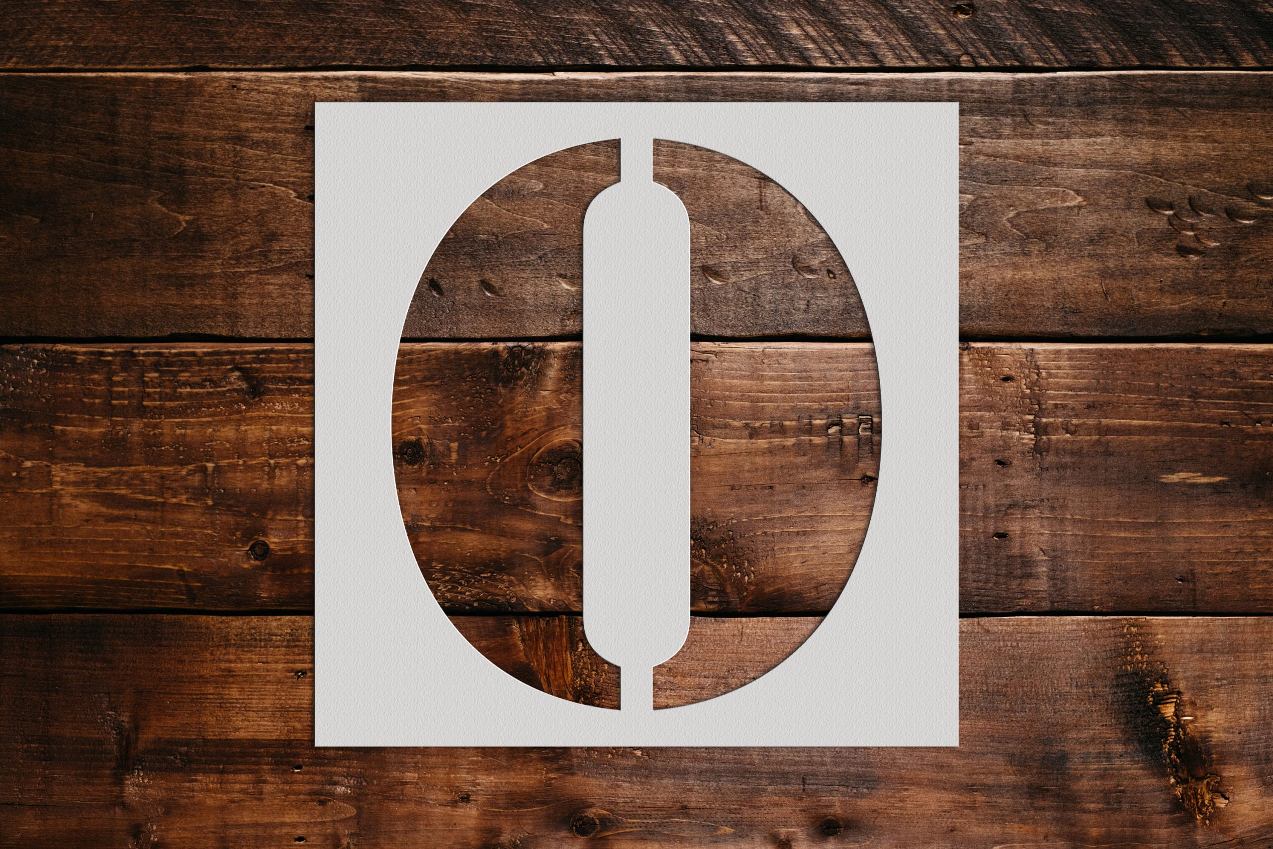 Letter O Stencil - Art and Wall Stencils - Stencil Giant