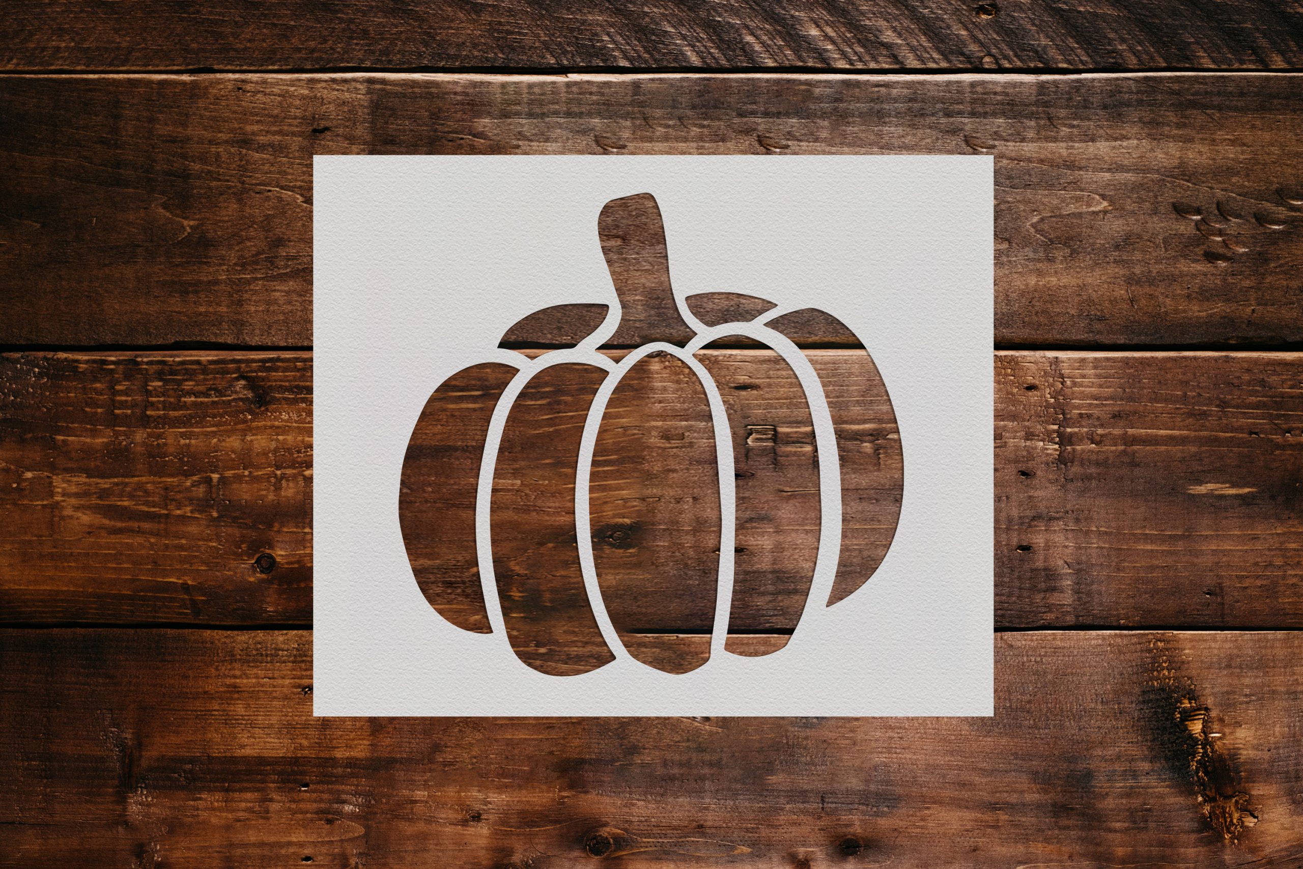 Pumpkin Stencil - Stencil Giant