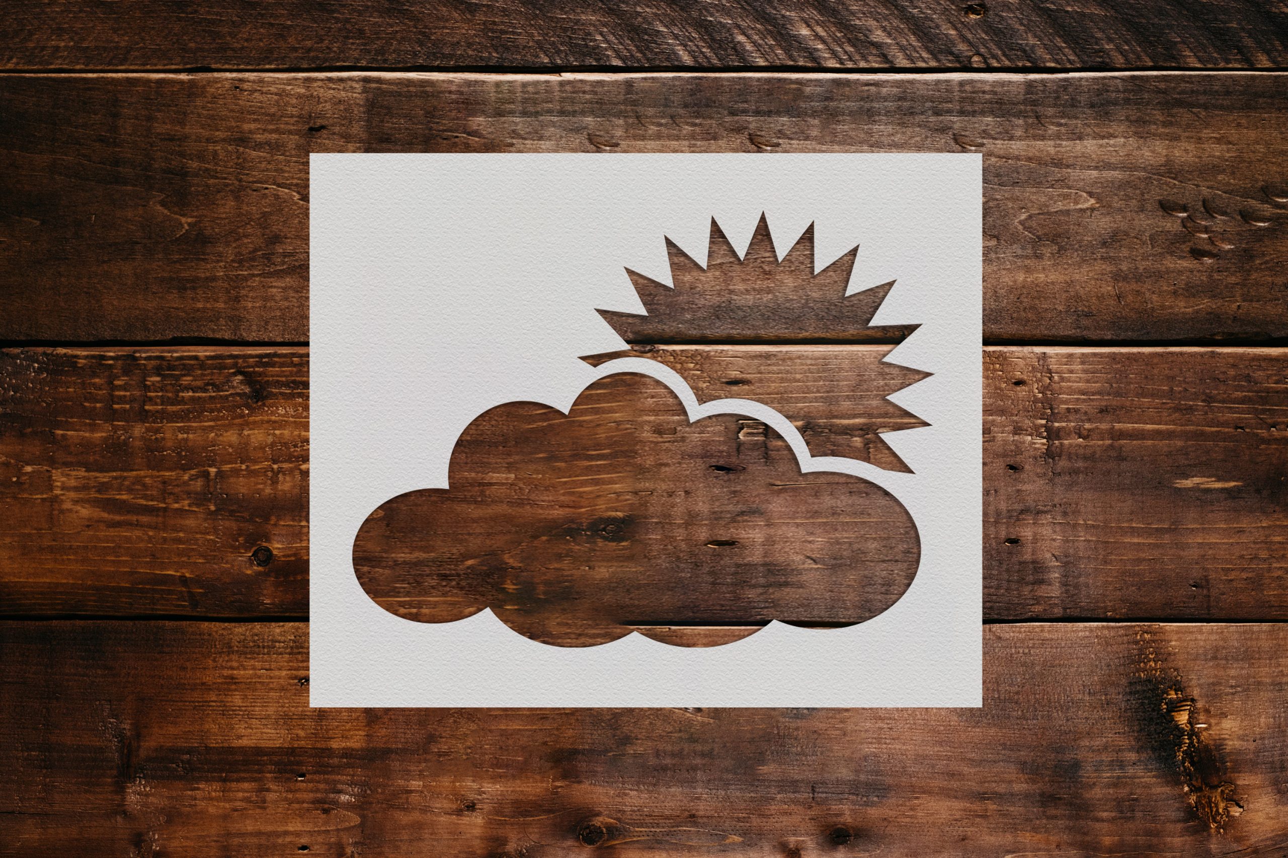 Weather Stencil - Stencil Giant
