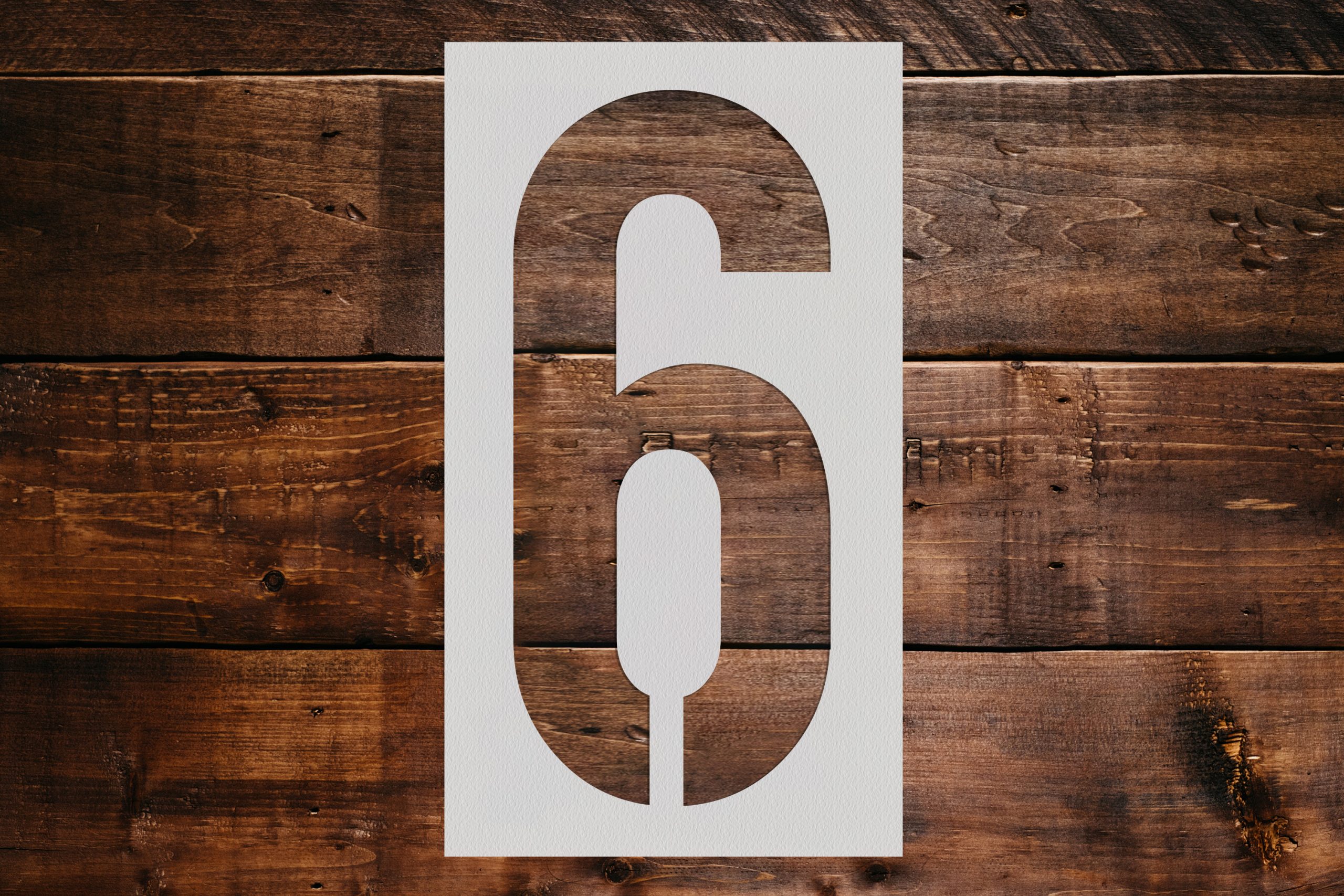 Number Stencil - Stencil Giant