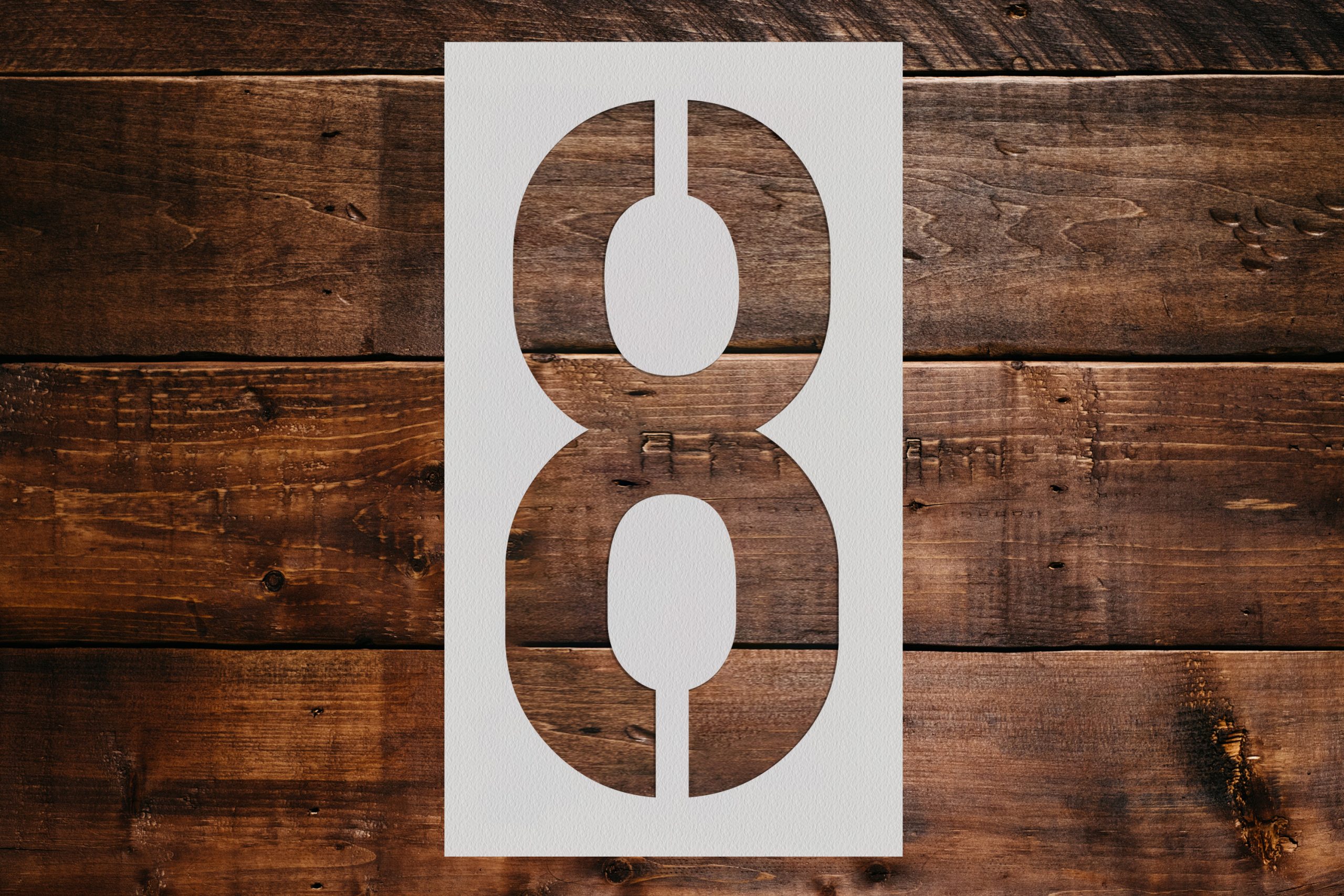 Number Stencil - Stencil Giant