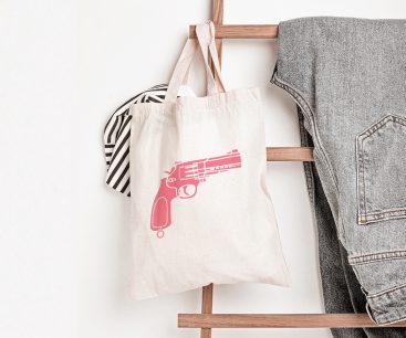 Revolver Stencil - Art and Wall Stencil - Stencil Giant