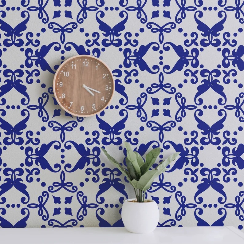 Geometric Design Stencil - Art and Wall Stencil - Stencil Giant