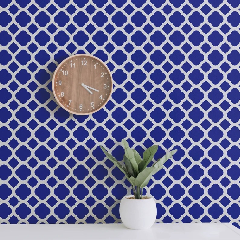 Geometric Design Stencil - Art and Wall Stencil - Stencil Giant