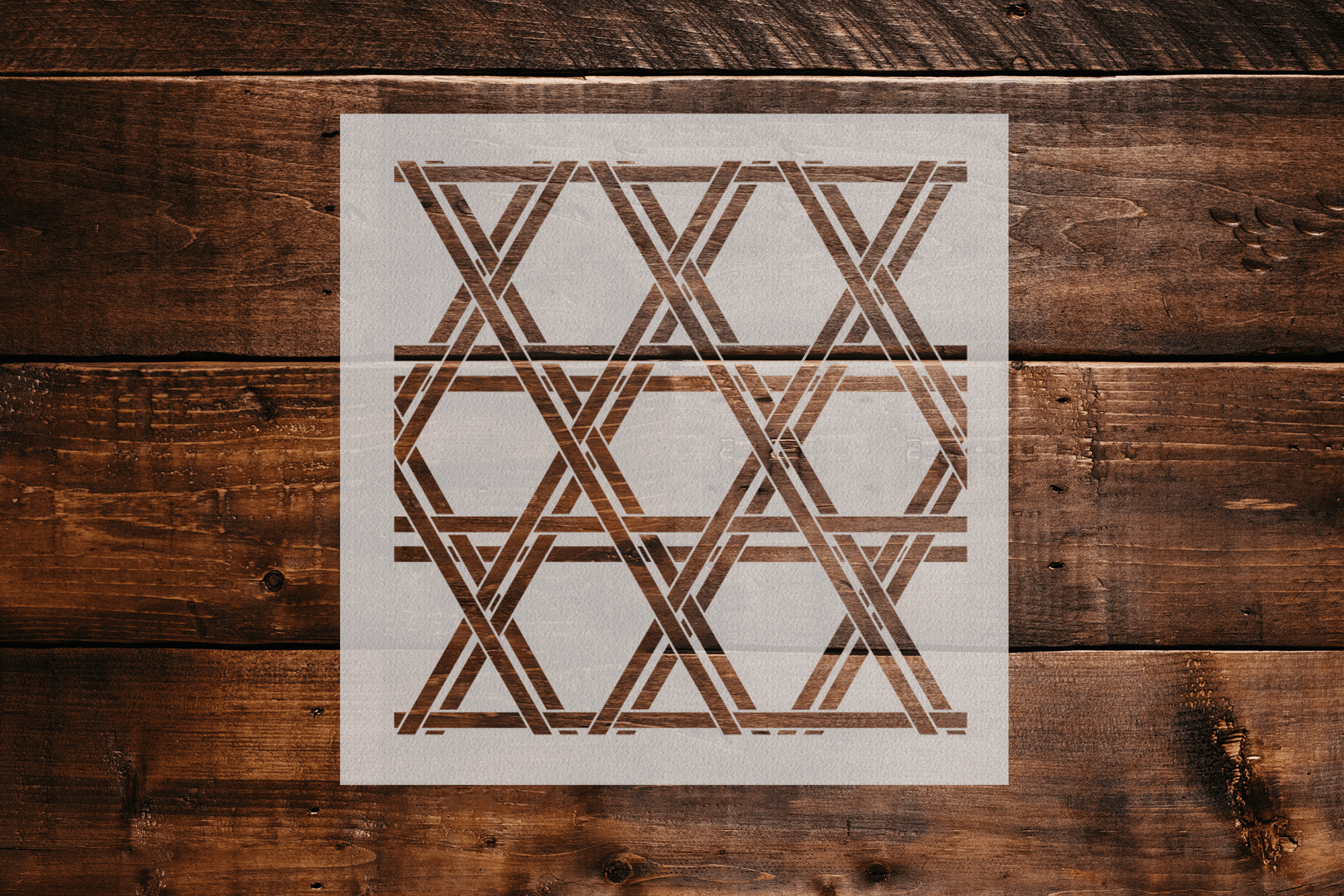 Geometric Design Stencil - Art and Wall Stencil - Stencil Giant