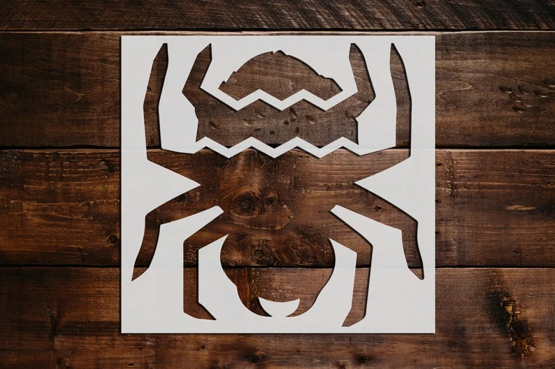 Spider Stencil - Art and Wall Stencil - Stencil Giant