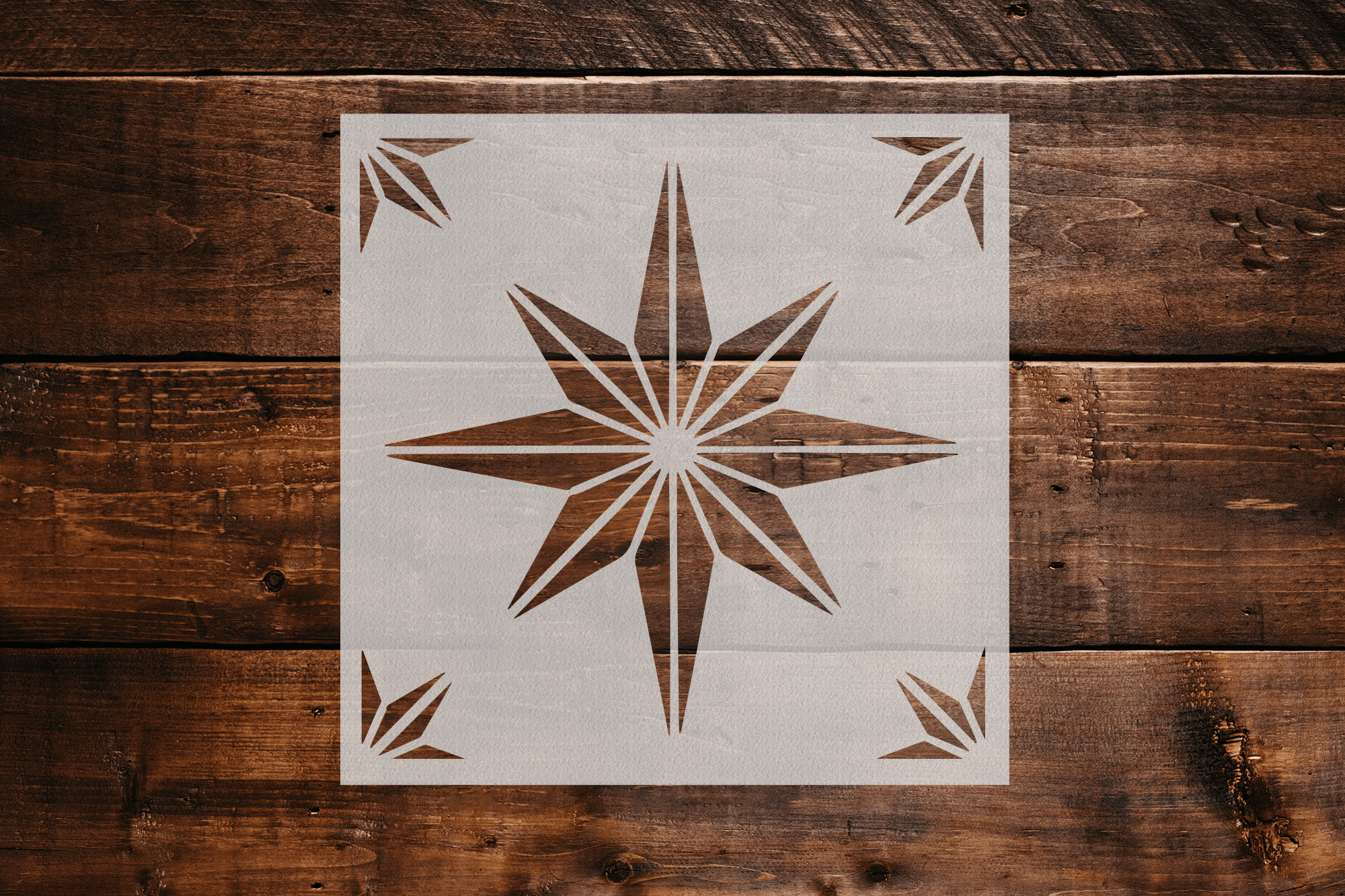 Geometric Pattern Stencil - Art and Wall Stencil - Stencil Giant