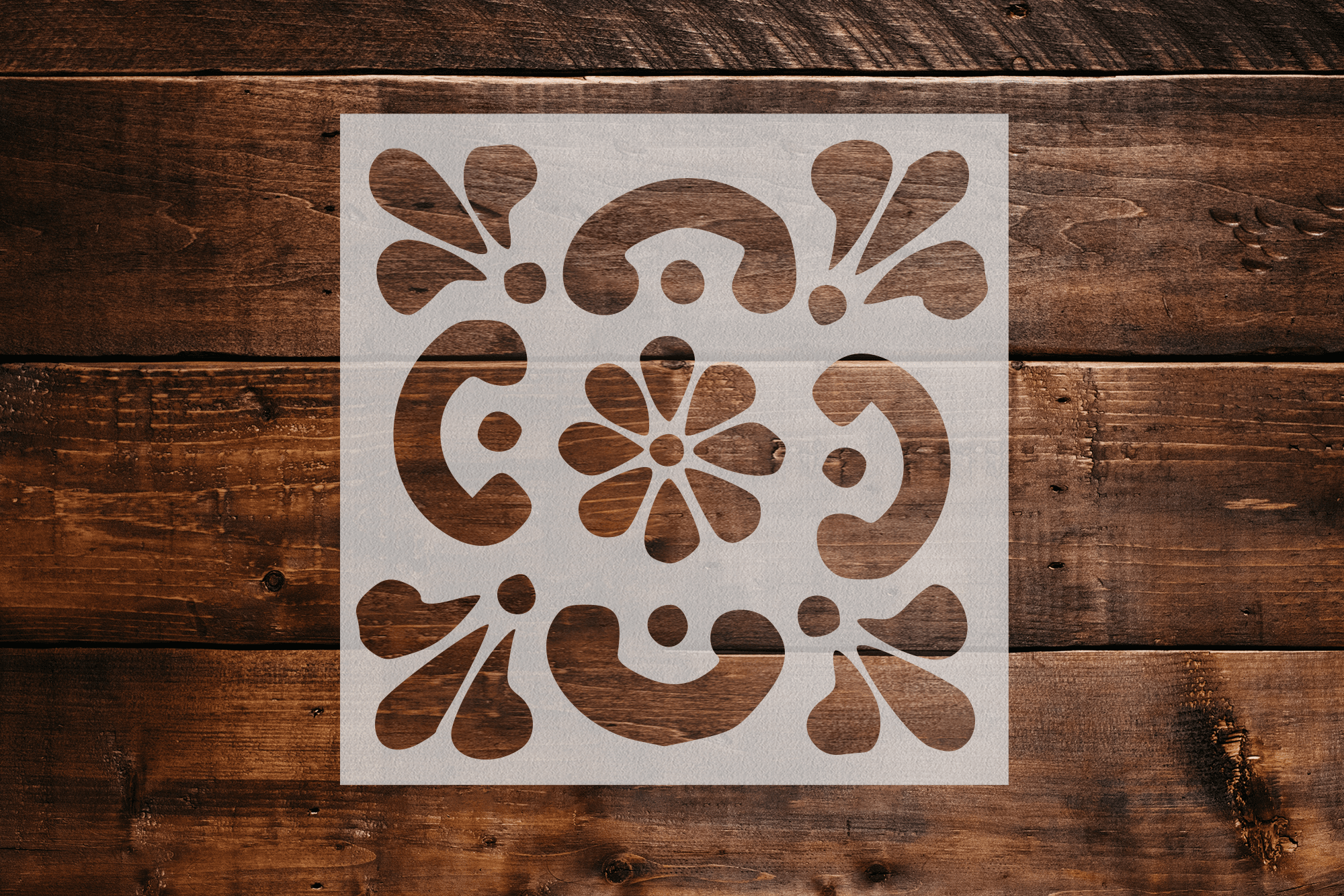 Geometric Pattern Stencil - Art and Wall Stencil - Stencil Giant