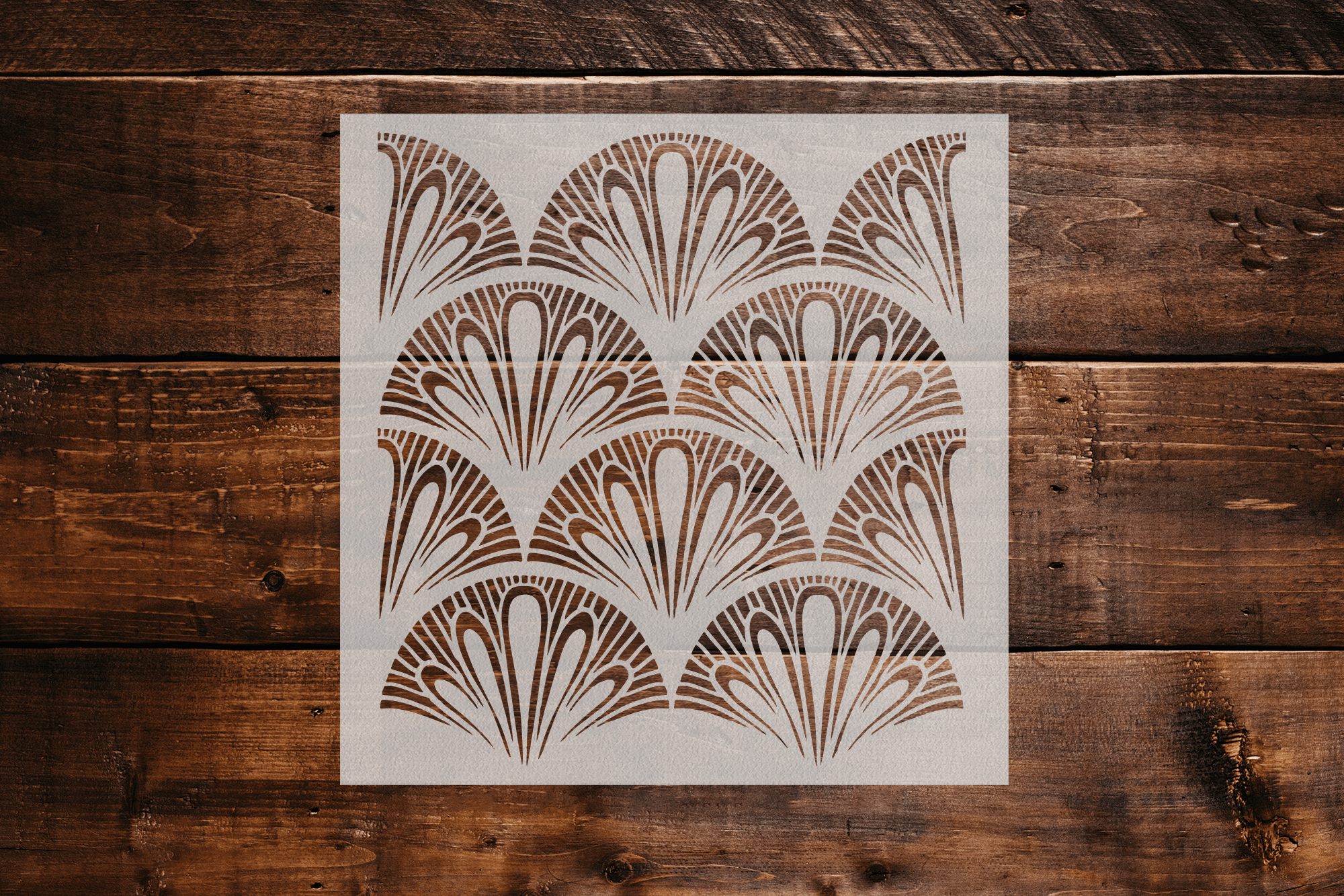 Geometric Pattern Stencil - Art and Wall Stencil - Stencil Giant