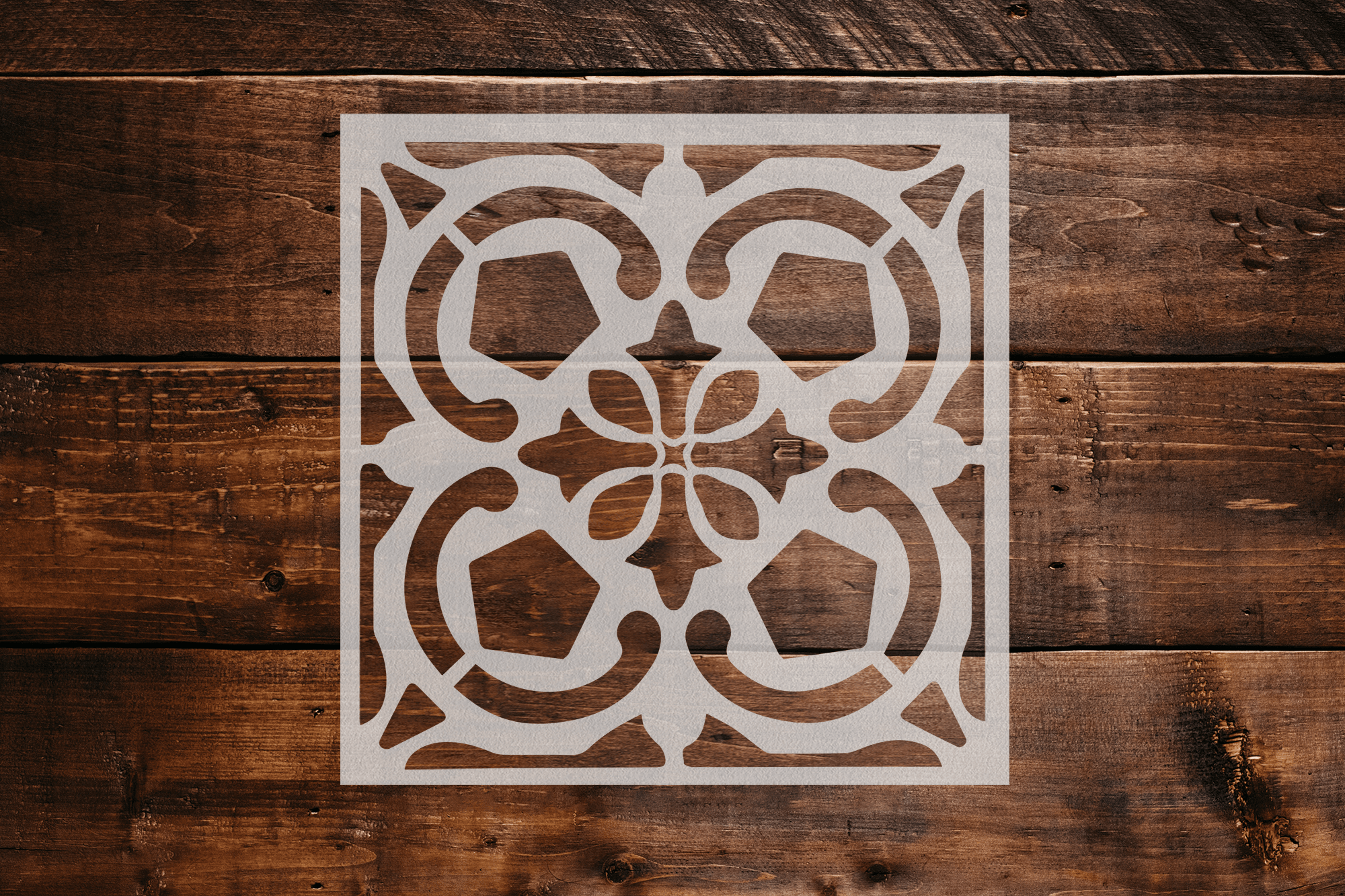 Geometric Pattern Stencil - Art and Wall Stencil - Stencil Giant