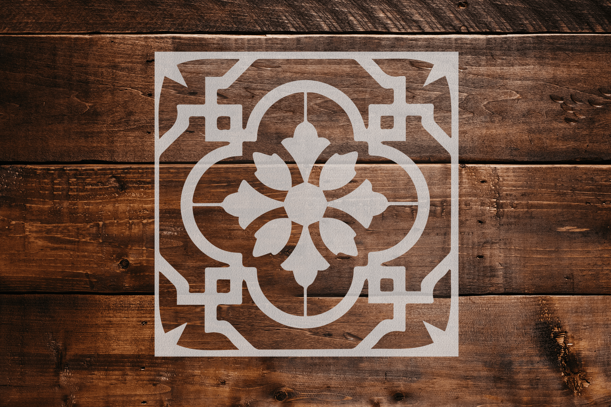 Geometric Pattern Stencil - Art and Wall Stencil - Stencil Giant