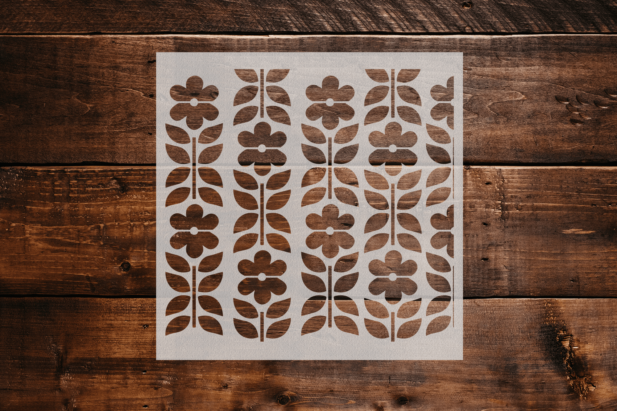 Geometric Pattern Stencil - Art and Wall Stencil - Stencil Giant