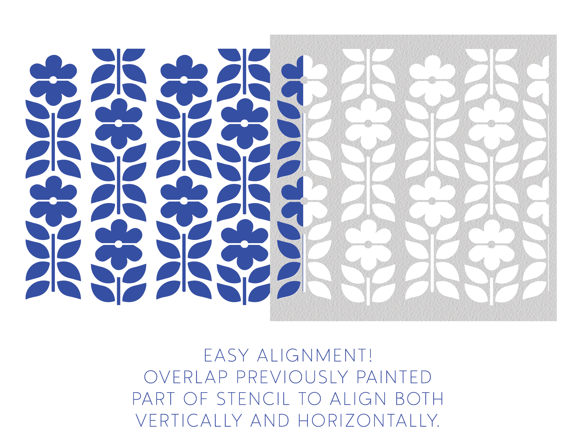Geometric Pattern Stencil - Art and Wall Stencil - Stencil Giant