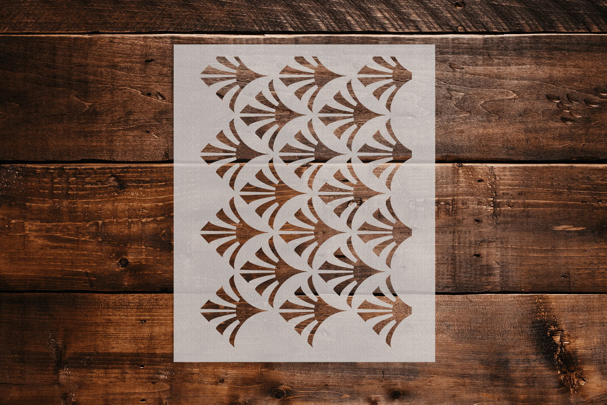 Geometric Pattern Stencil - Art and Wall Stencil - Stencil Giant