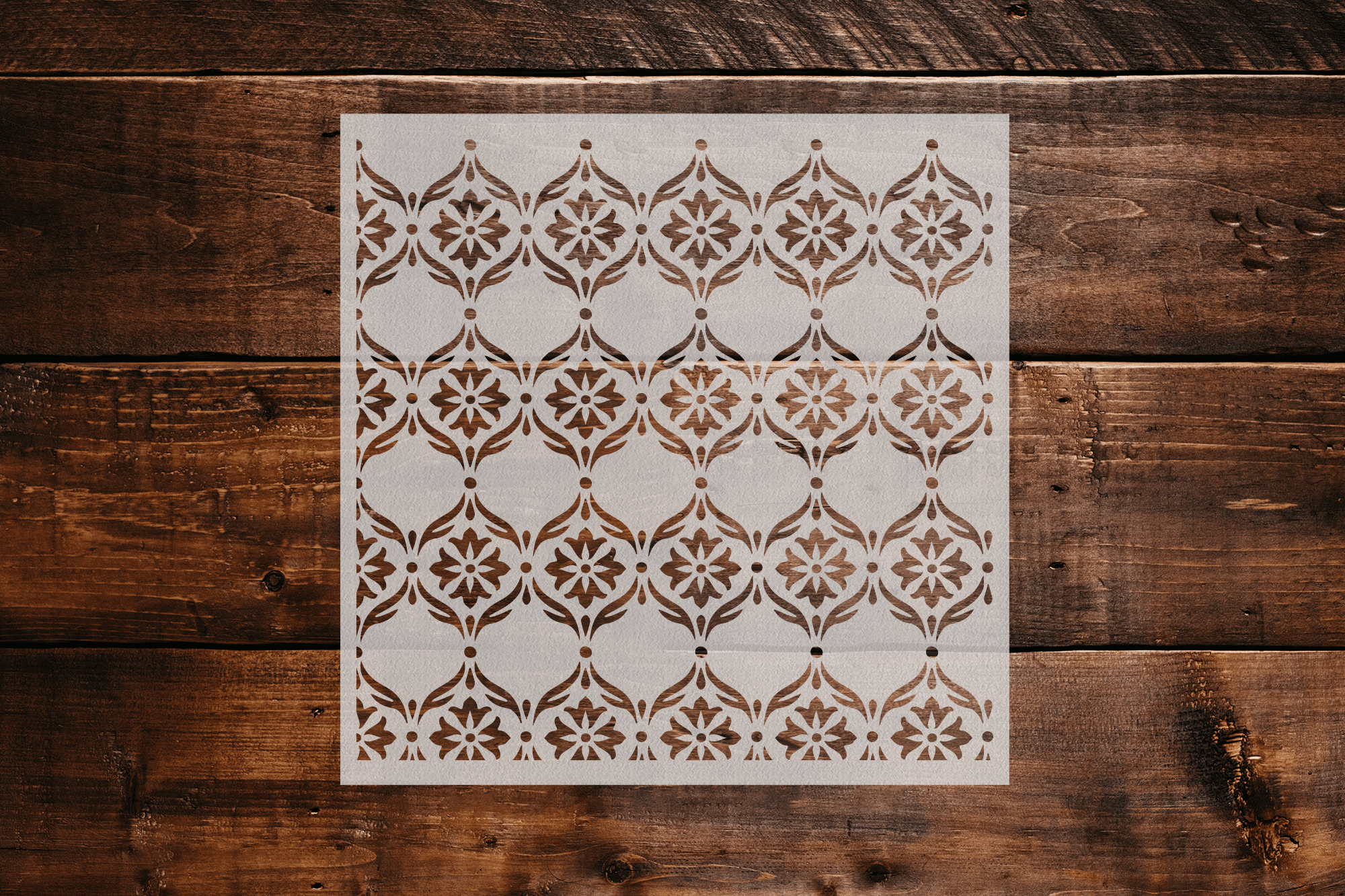 Geometric Pattern Stencil - Art and Wall Stencil - Stencil Giant