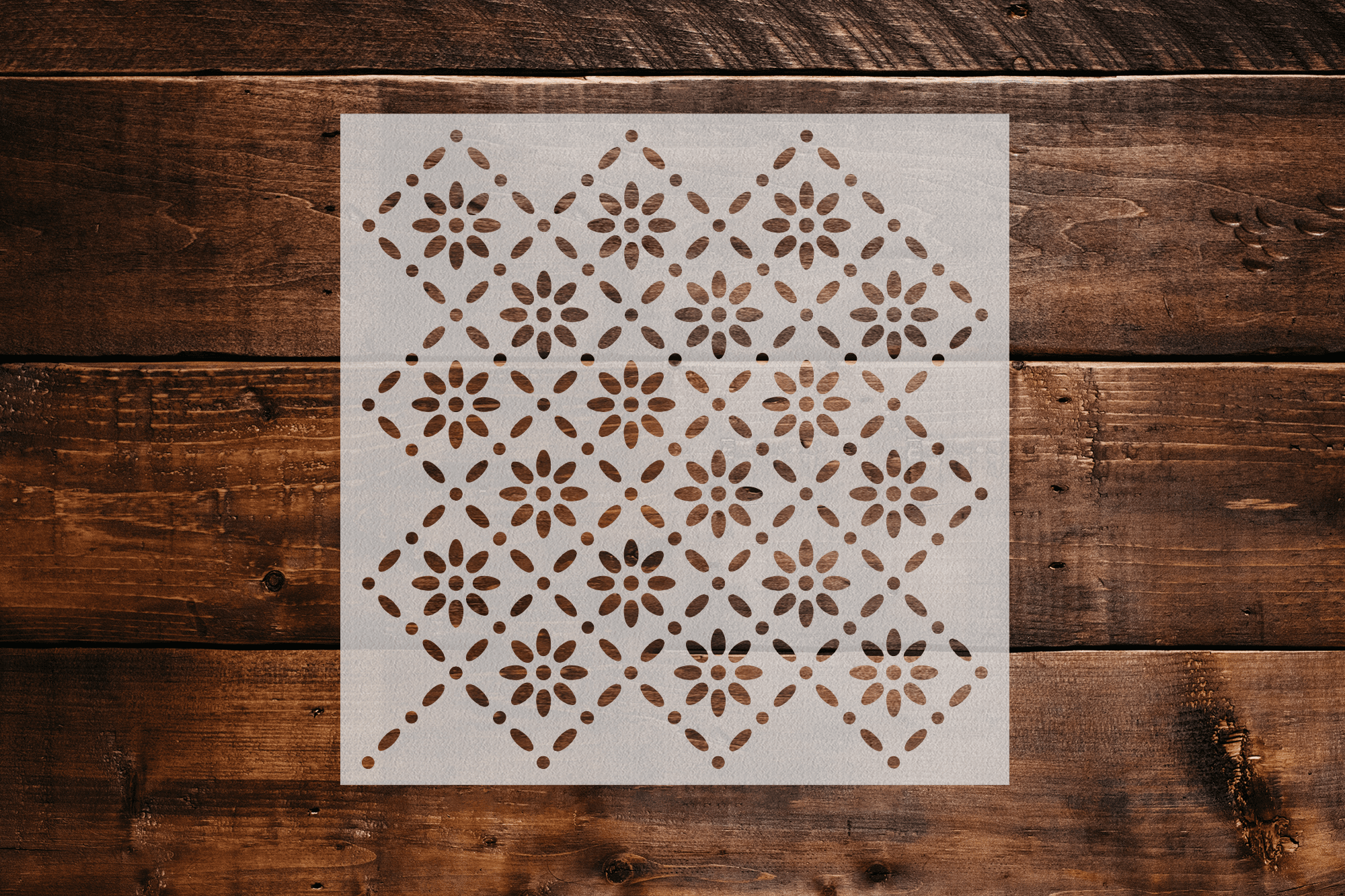 Geometric Pattern Stencil - Art and Wall Stencil - Stencil Giant