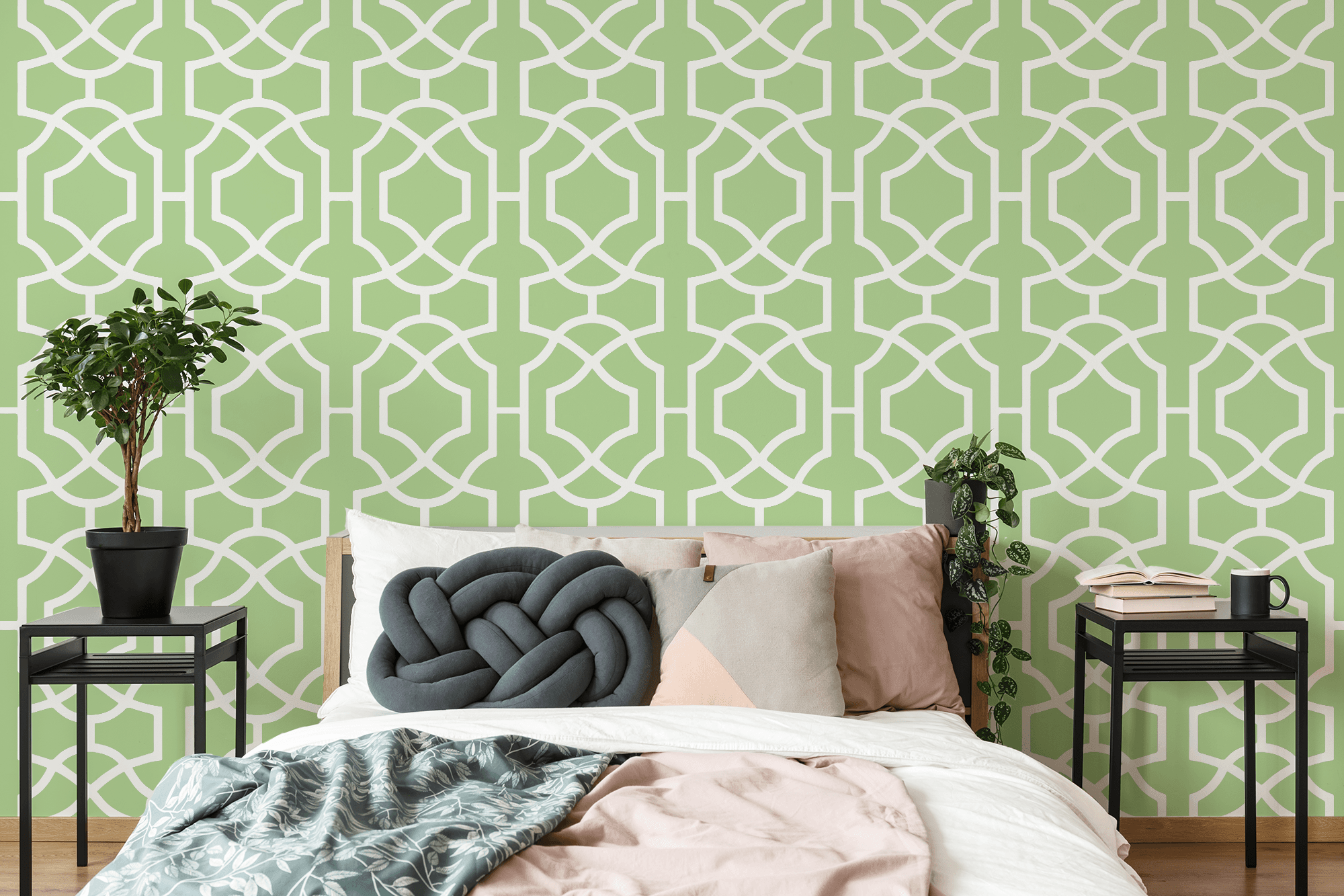 Geometric Pattern Stencil - Art and Wall Stencil - Stencil Giant