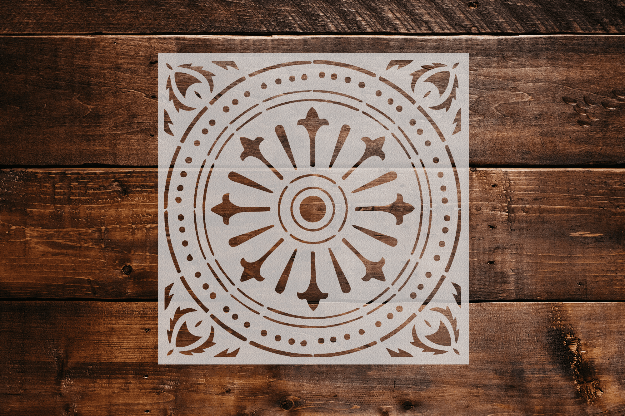 Geometric Pattern Stencil - Art and Wall Stencil - Stencil Giant