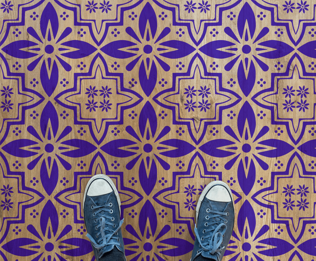 Geometric Pattern Stencil - Art and Wall Stencil - Stencil Giant