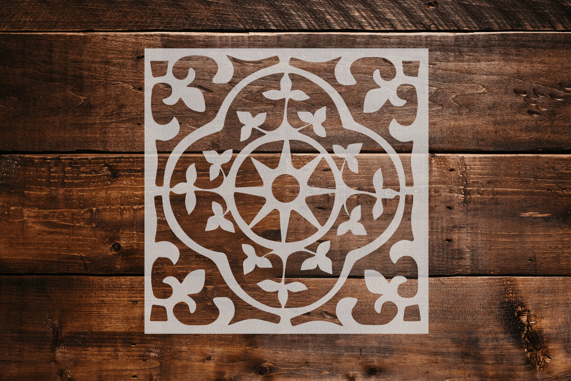 Geometric Pattern Stencil - Art and Wall Stencil - Stencil Giant