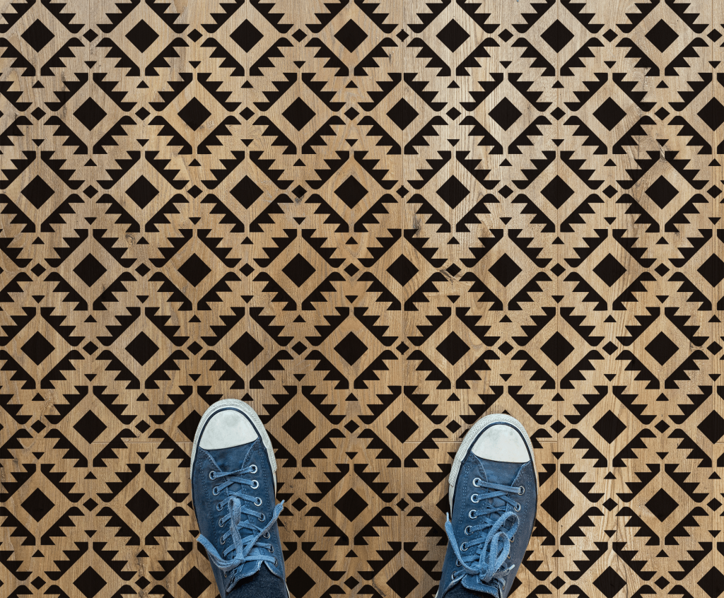 Geometric Pattern Stencil - Art and Wall Stencil - Stencil Giant