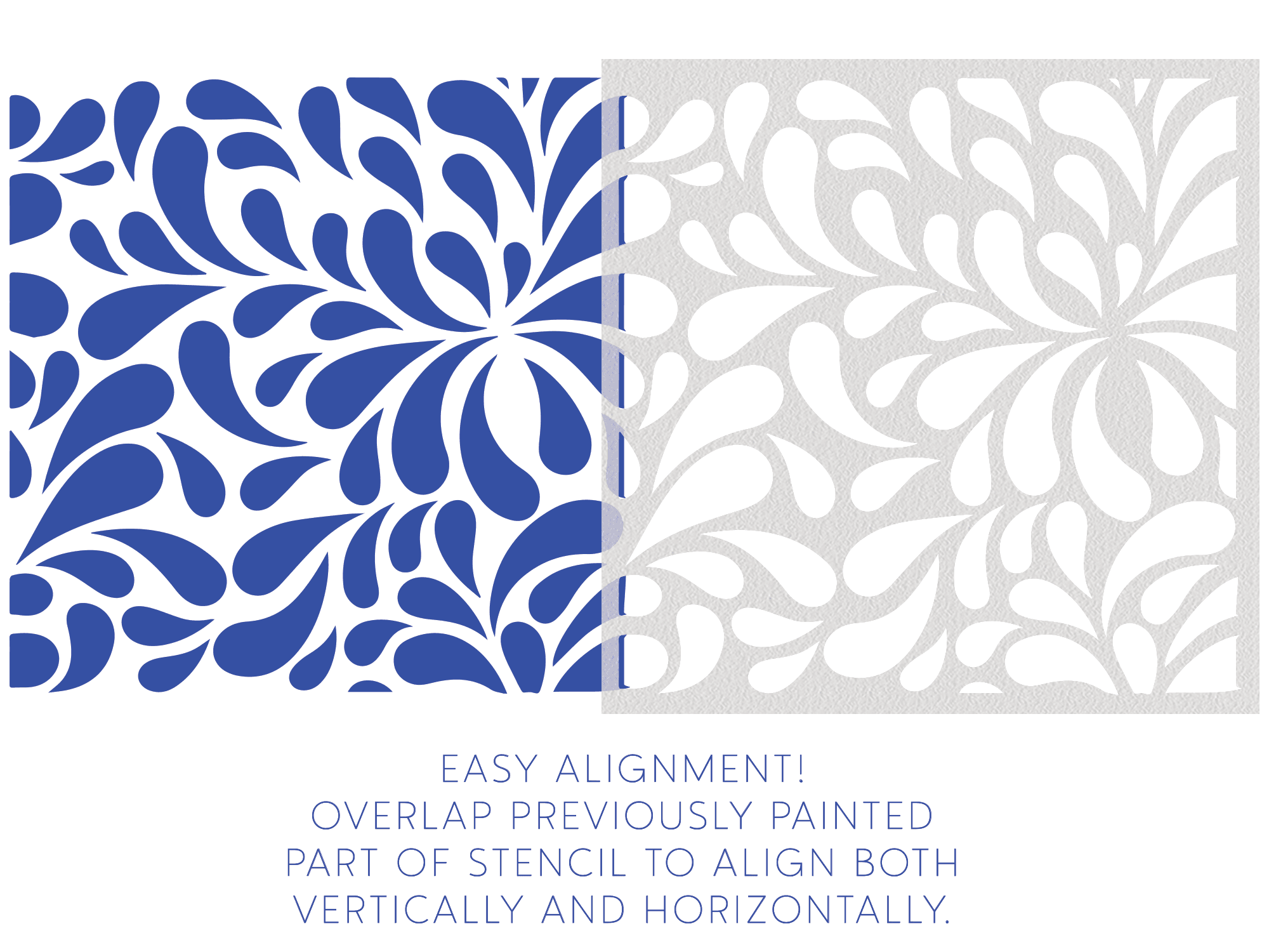 Geometric Pattern Stencil - Art and Wall Stencil - Stencil Giant