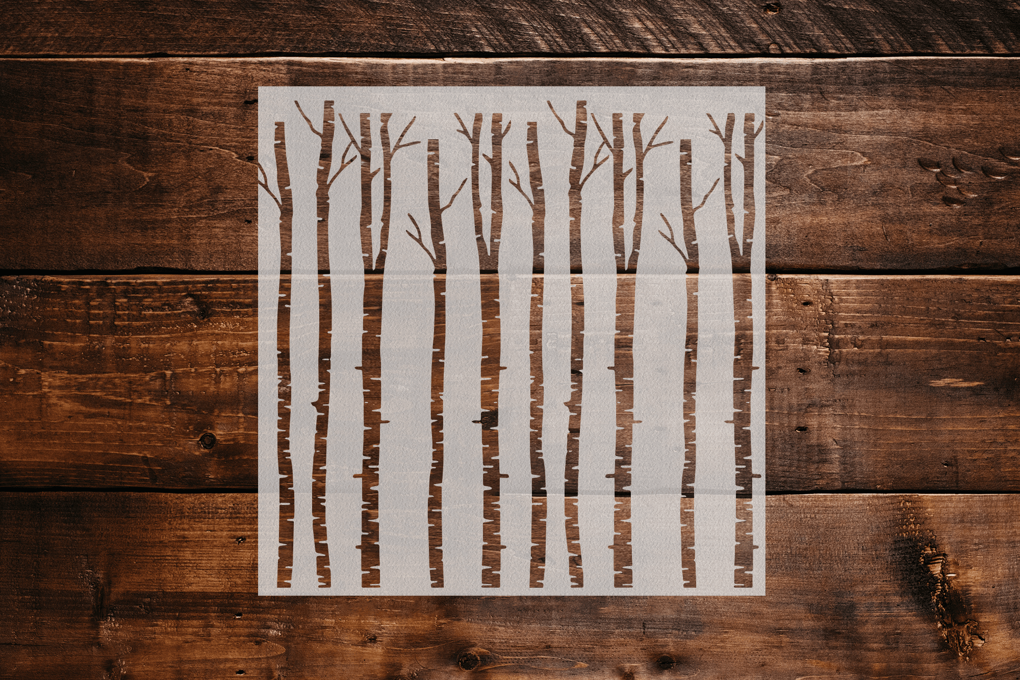 Tree Design Stencil - Art and Wall Stencil - Stencil Giant